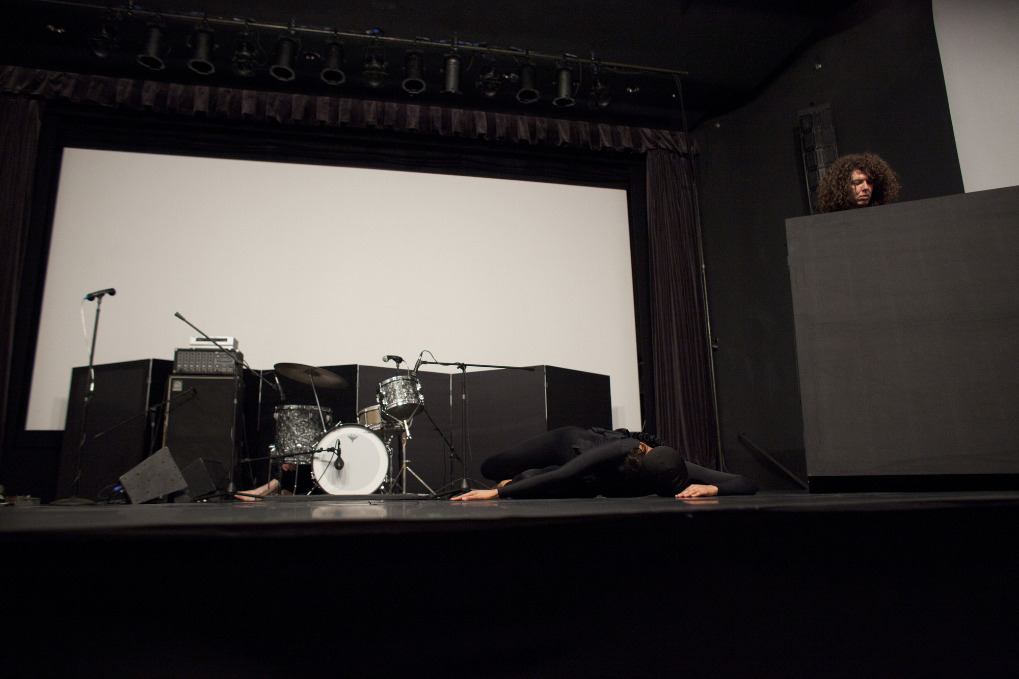 View of the performance, "Performing Histories: Live Artworks Examining ...