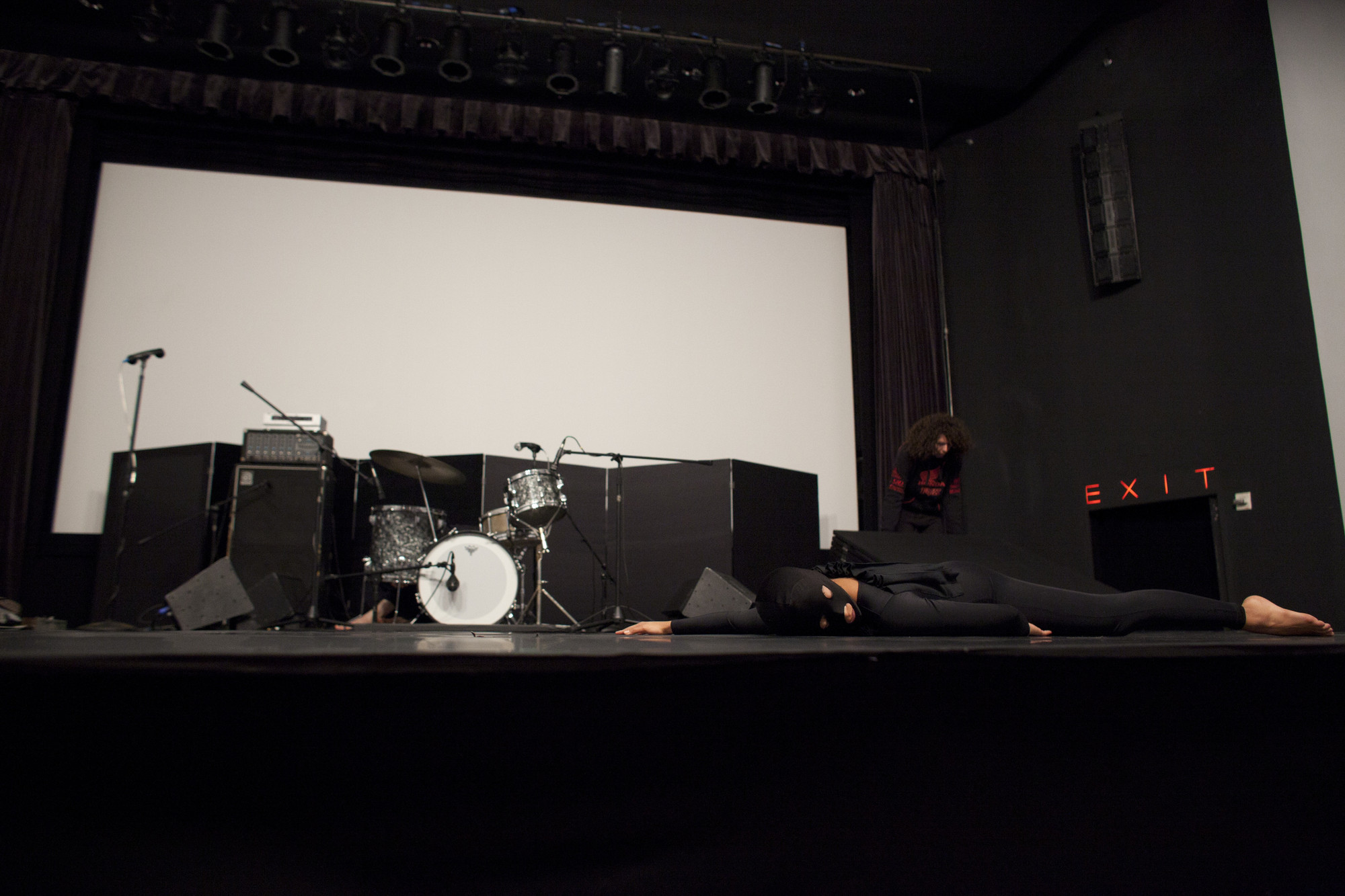 View of the performance, "Performing Histories: Live Artworks Examining ...