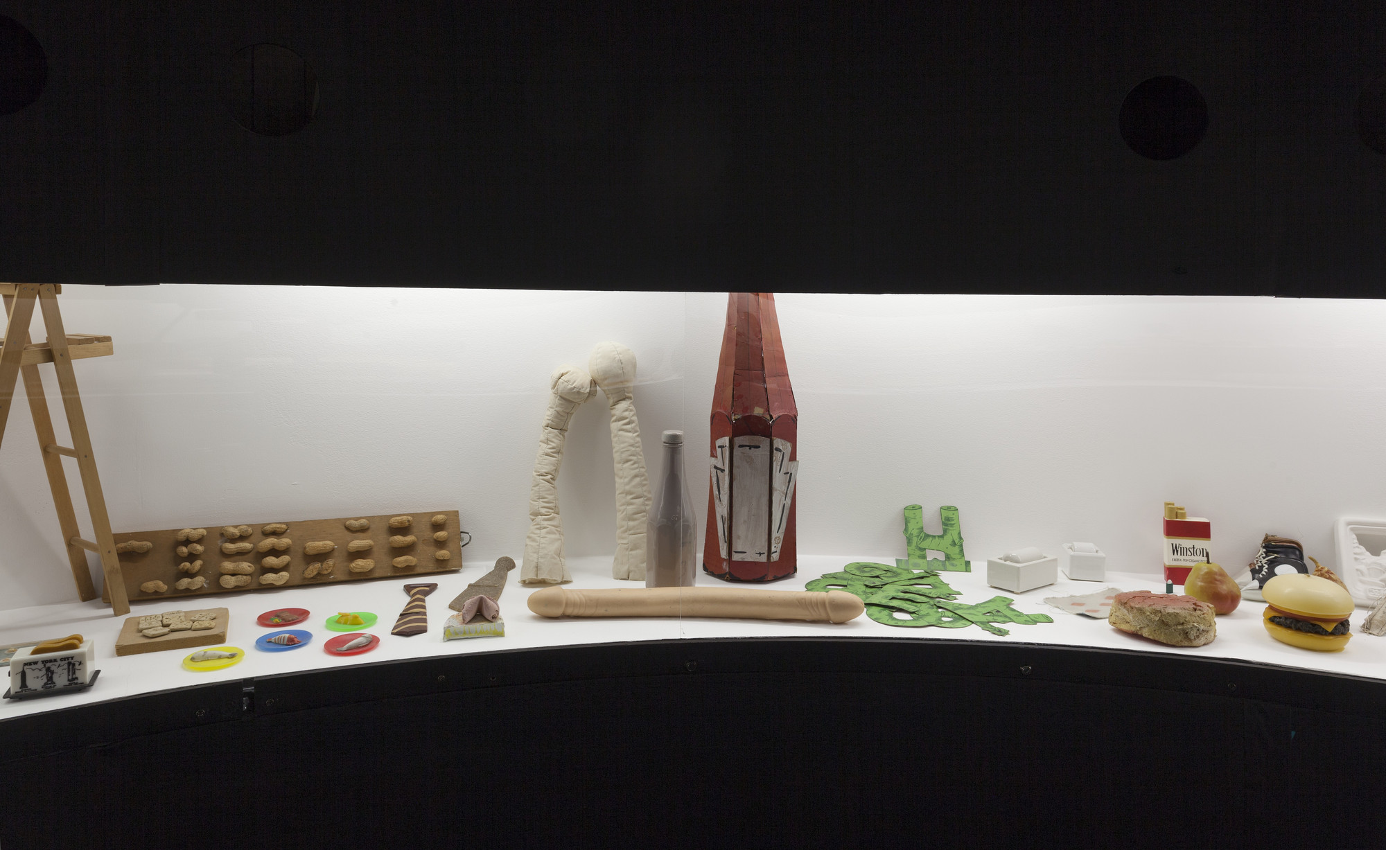 Installation view of the exhibition "Claes Oldenburg: The Street and ...