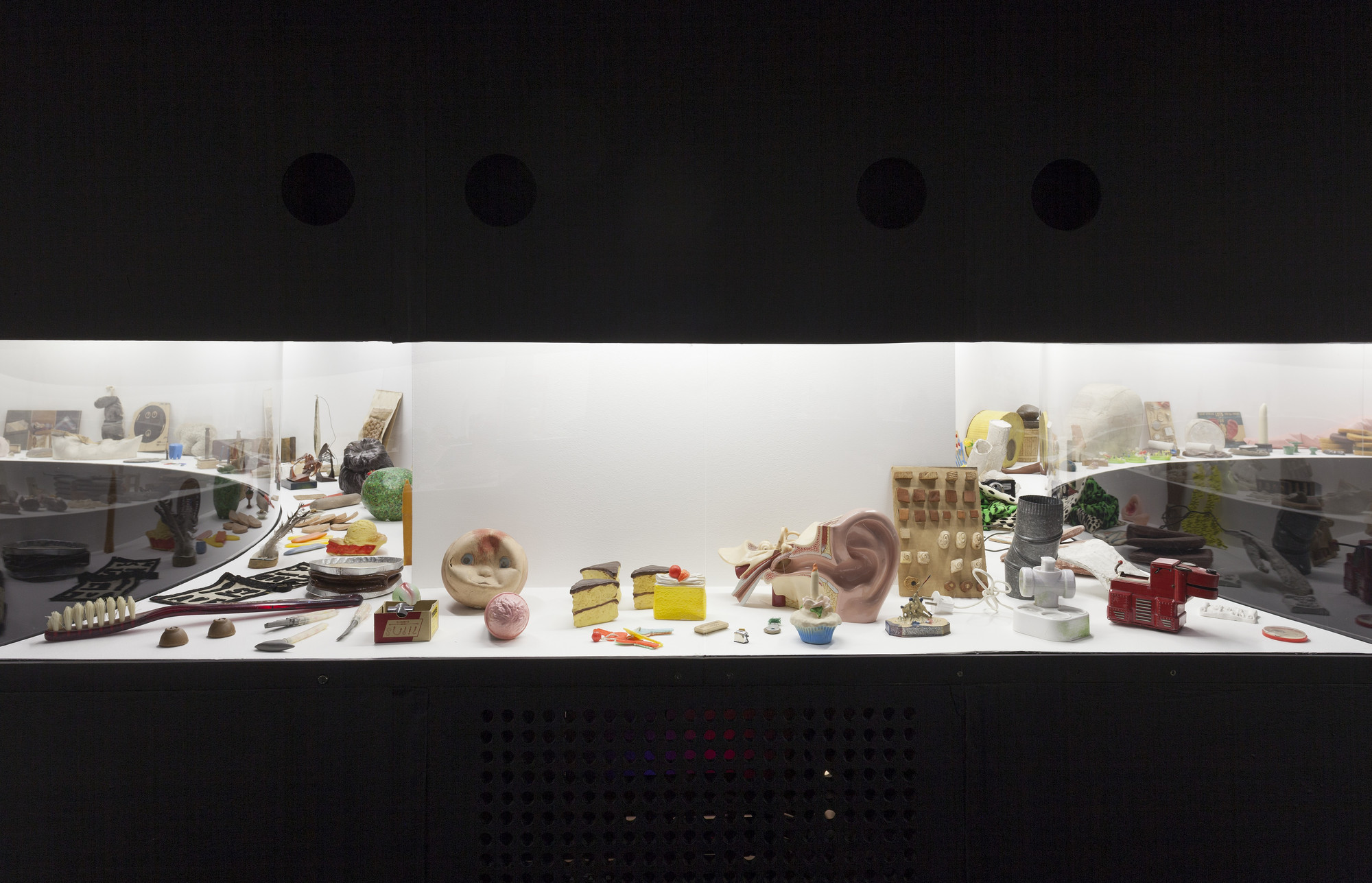 Installation view of the exhibition "Claes Oldenburg: The Street and ...