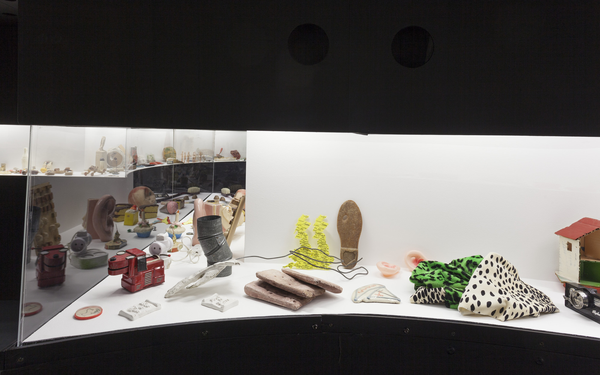 Installation view of the exhibition "Claes Oldenburg: The Street and ...