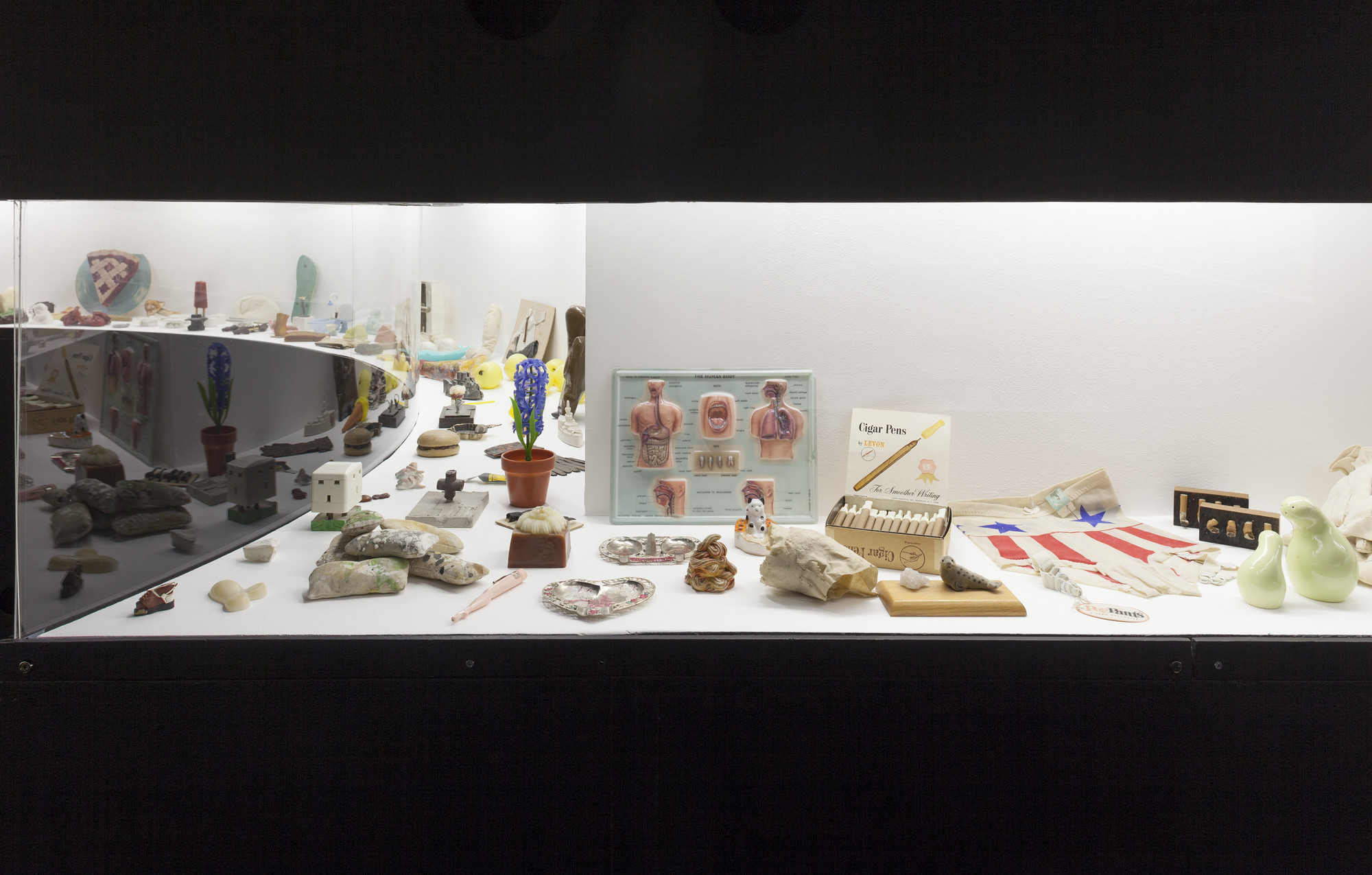 Installation view of the exhibition "Claes Oldenburg: The Street and ...