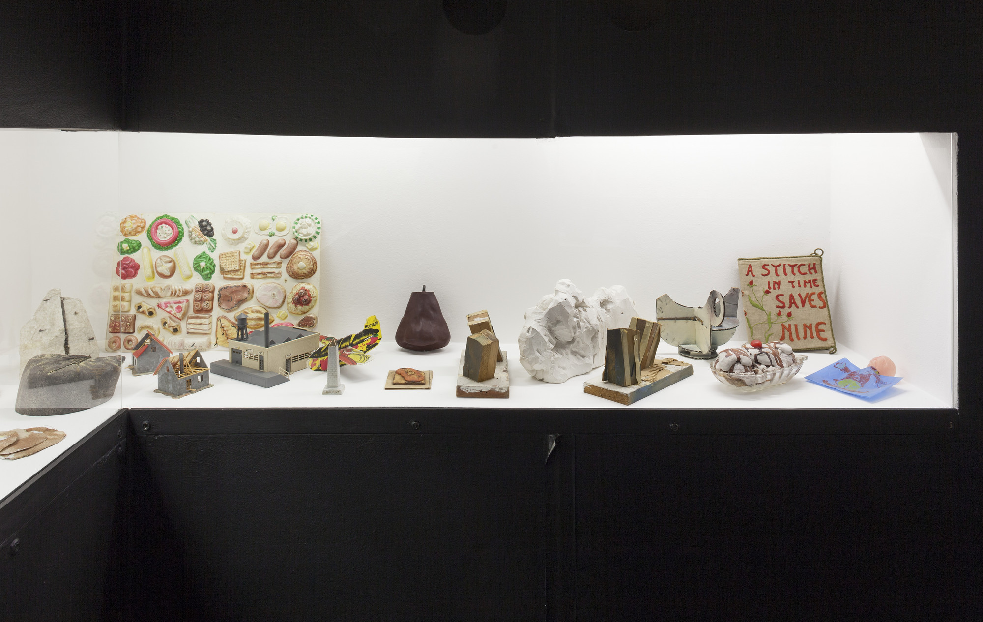Installation view of the exhibition "Claes Oldenburg: The Street and ...