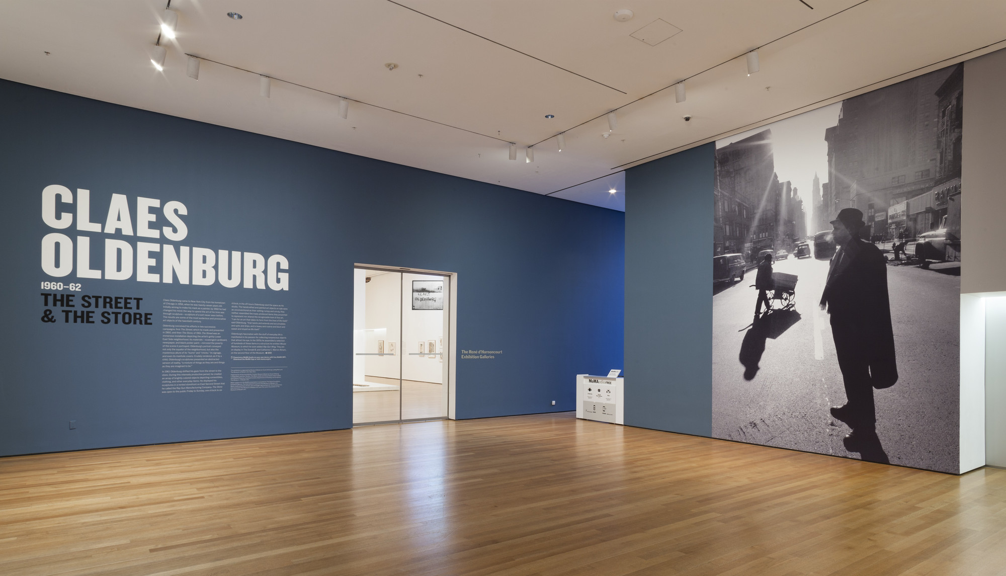 Installation view of the exhibition "Claes Oldenburg: The Street and ...