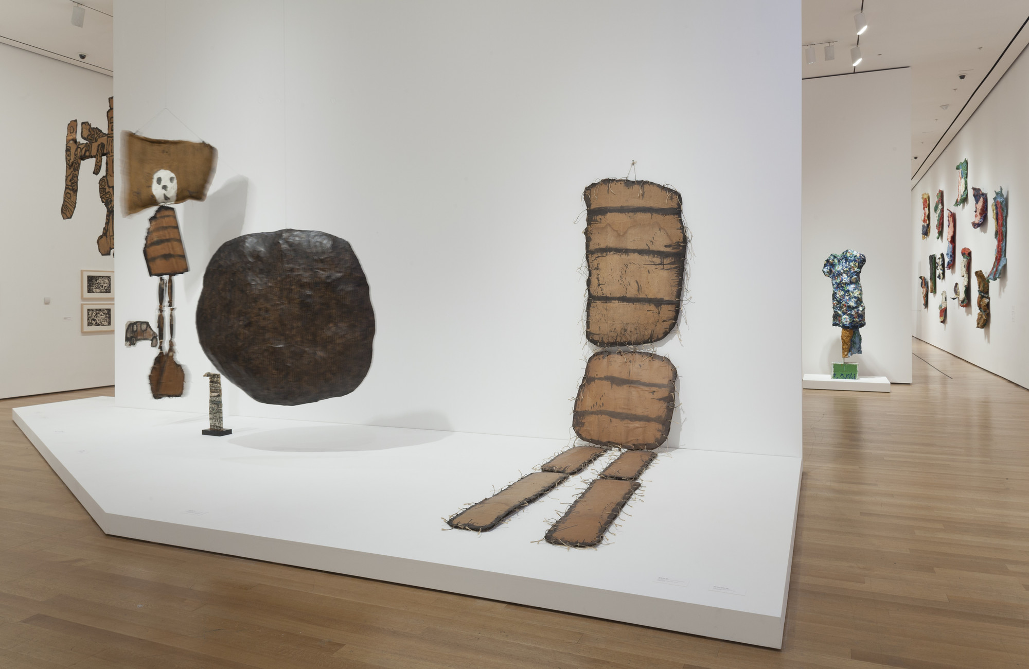 Installation view of the exhibition "Claes Oldenburg: The Street and ...