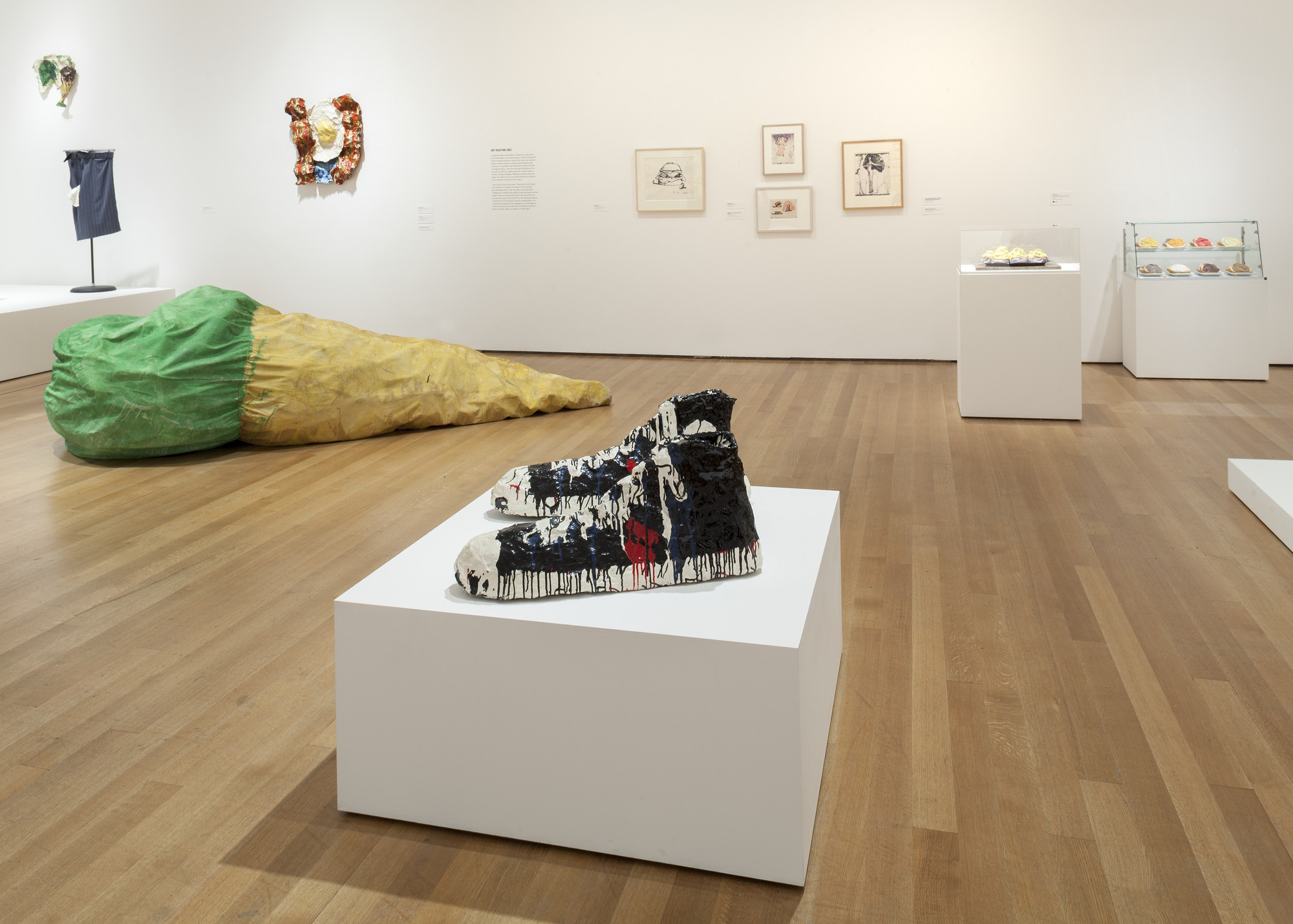 Installation view of the exhibition "Claes Oldenburg: The Street and ...