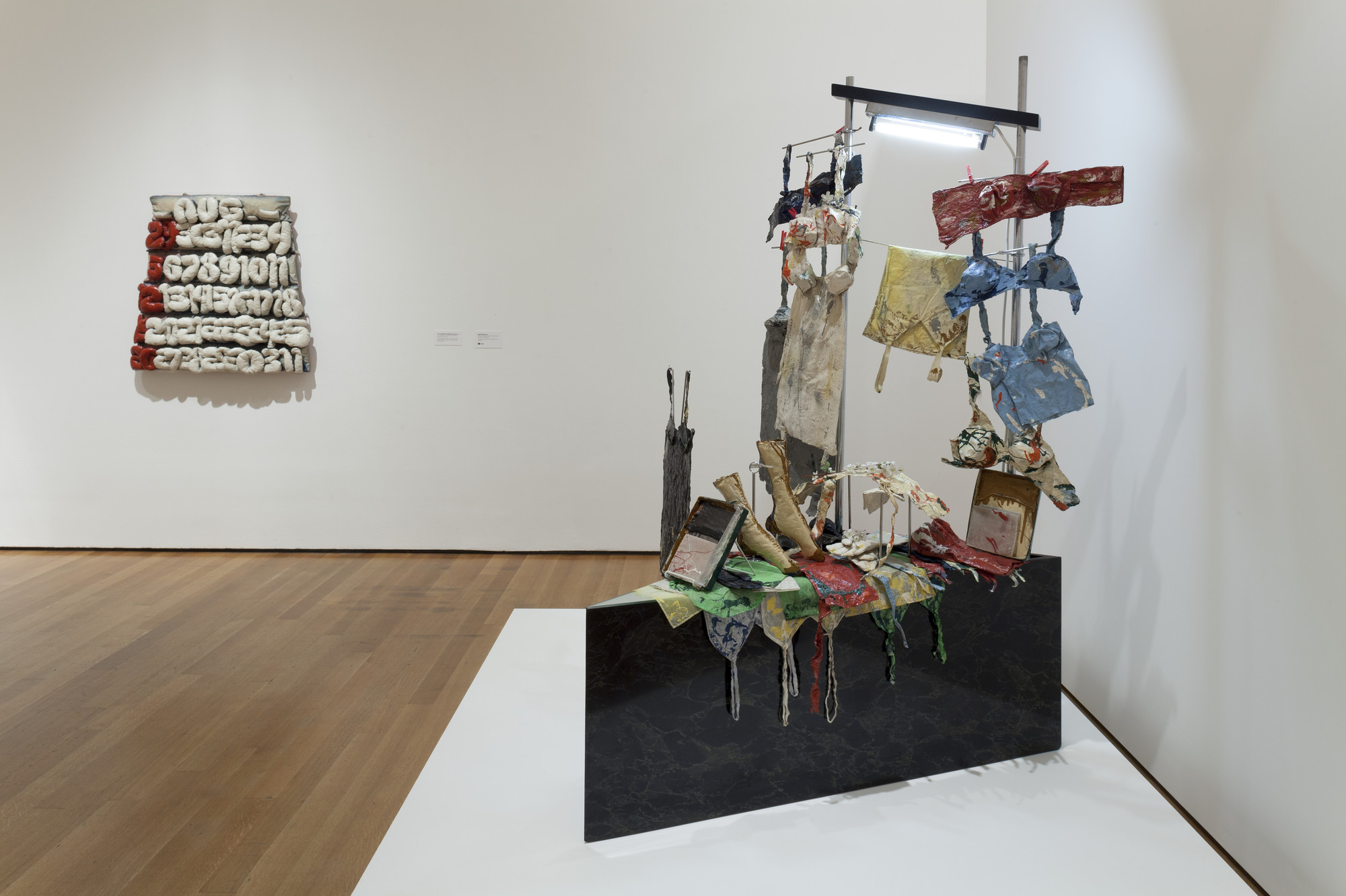 Installation view of the exhibition "Claes Oldenburg: The Street and ...