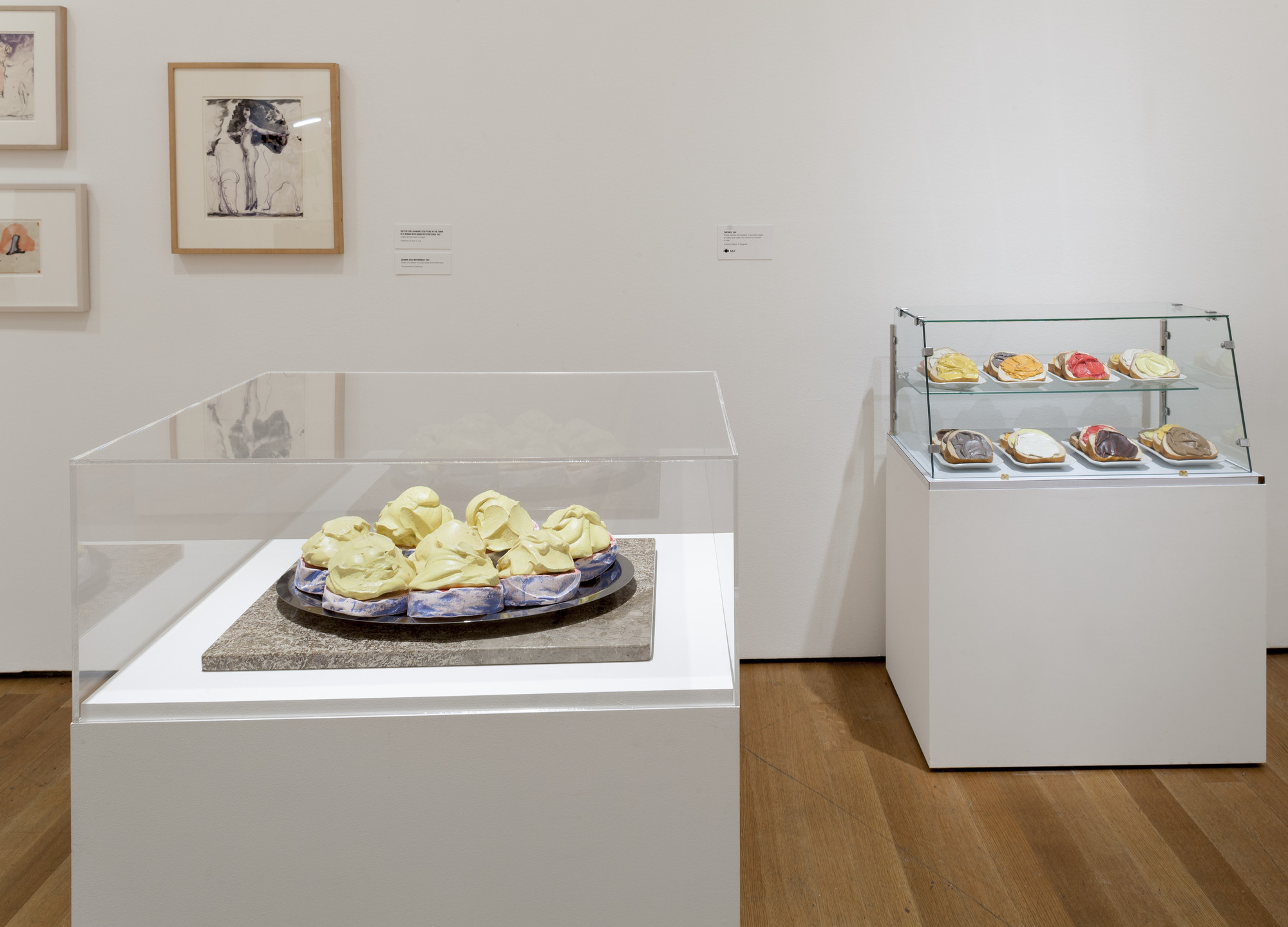 Installation view of the exhibition "Claes Oldenburg: The Street and ...