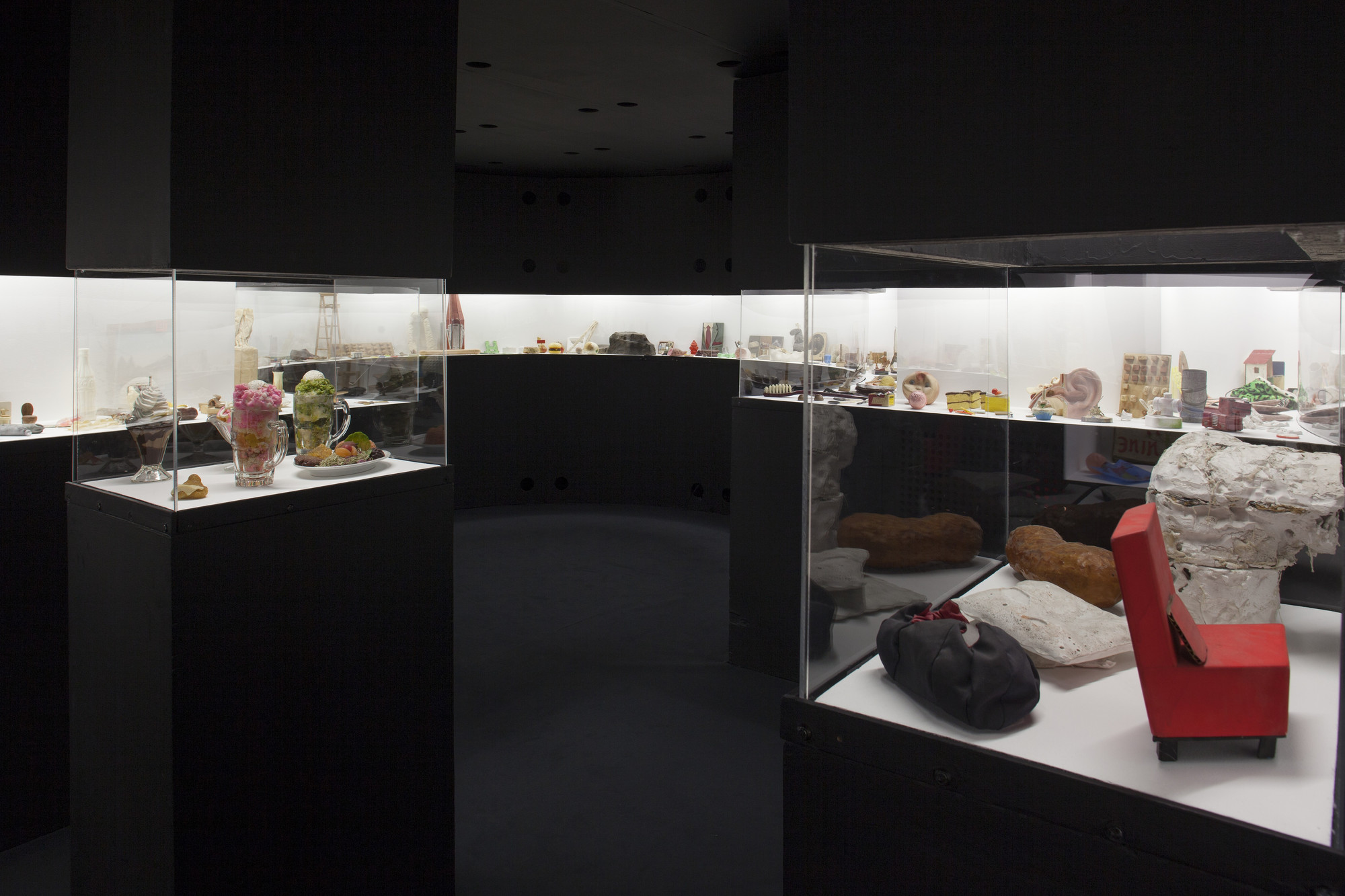 Installation view of the exhibition "Claes Oldenburg: The Street and ...