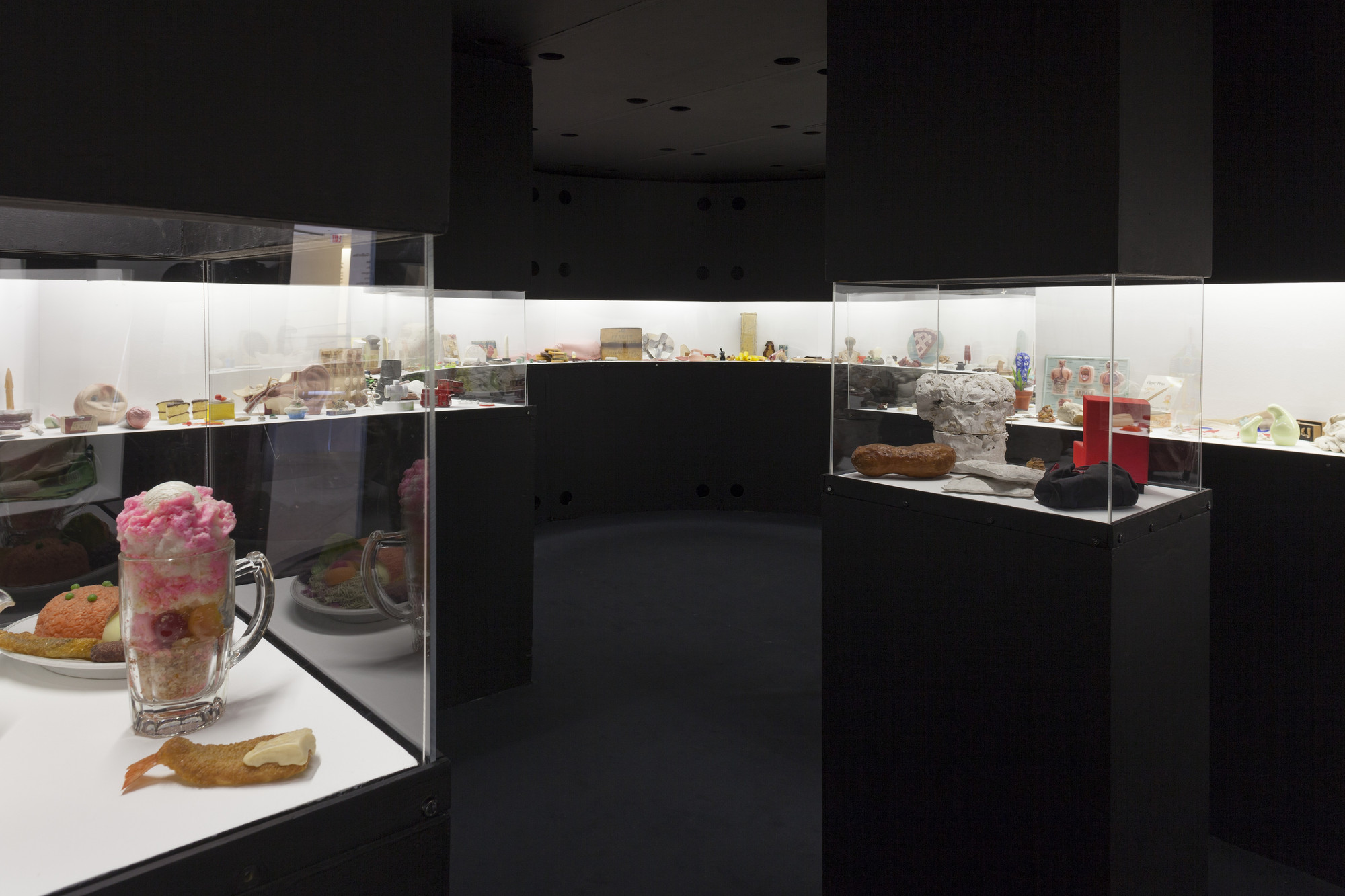 Installation view of the exhibition "Claes Oldenburg: The Street and ...