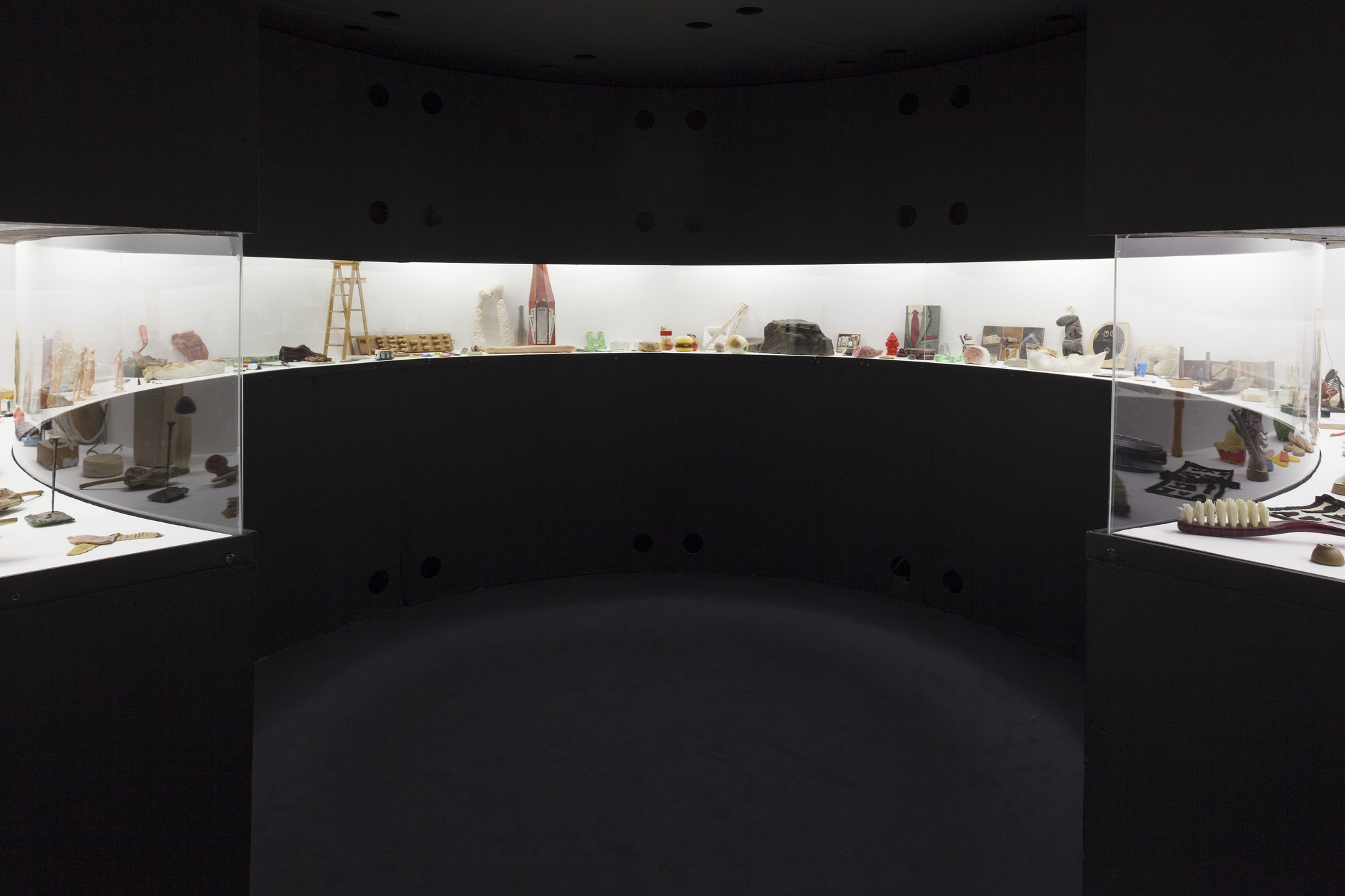 Installation view of the exhibition "Claes Oldenburg: The Street and ...