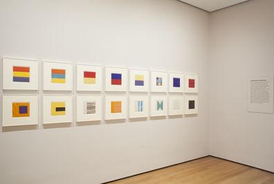 Ellsworth Kelly. Nine Colors. 1951 | MoMA