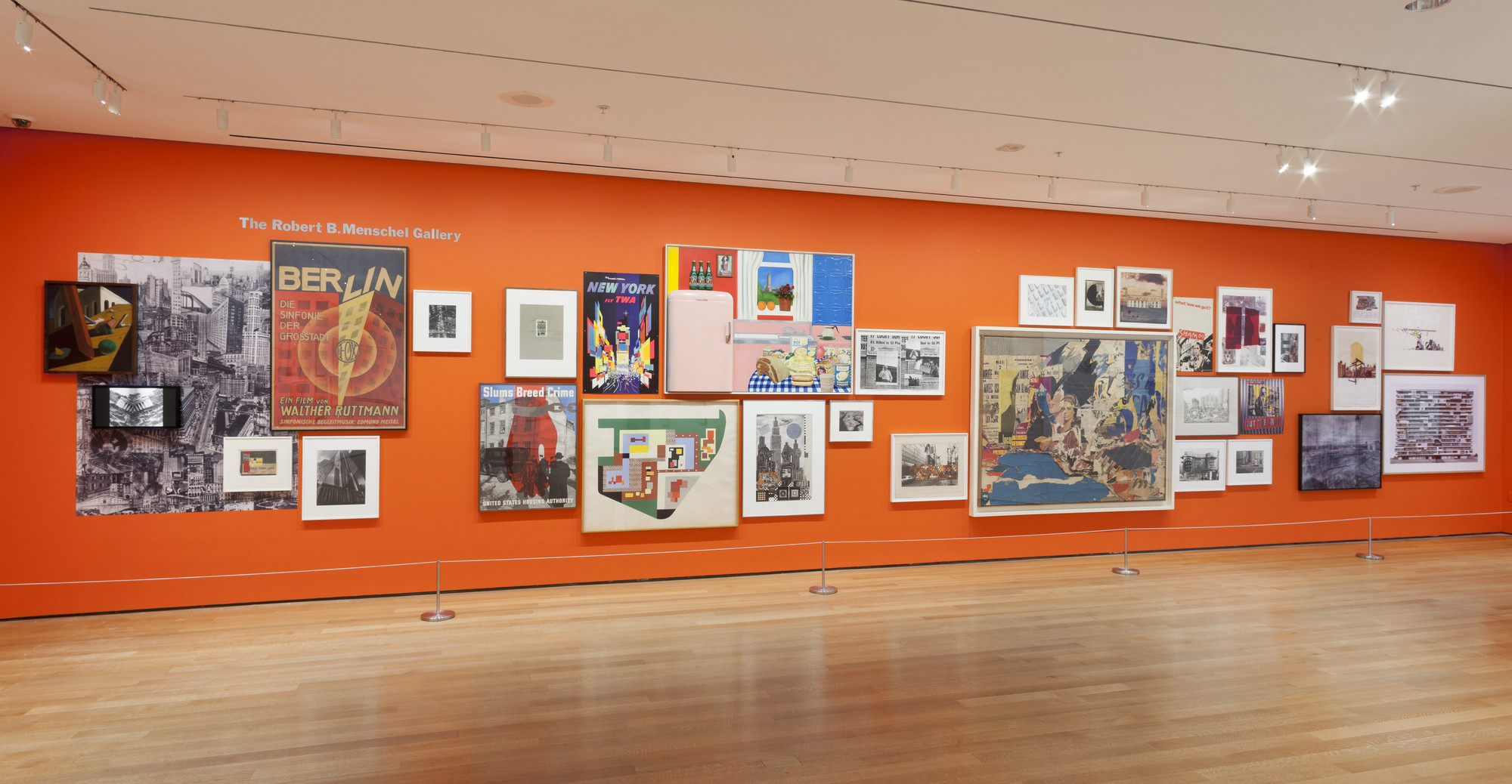 Installation view of the exhibition "Cut 'n' Paste: From Architectural ...