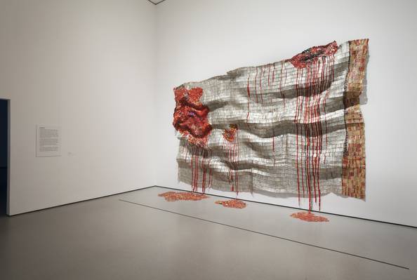El Anatsui. Bleeding Takari II. 2007 | MoMA