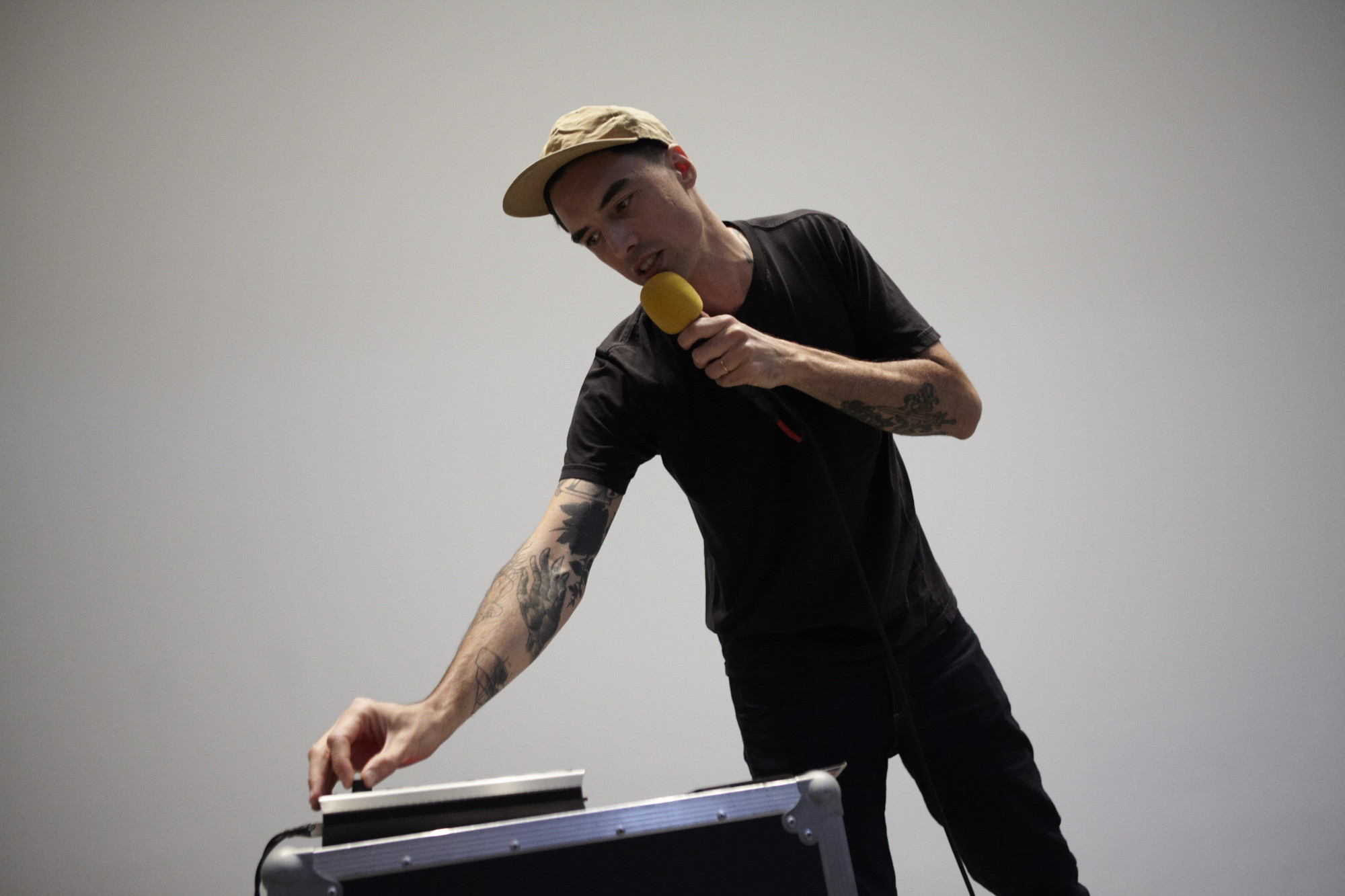 View of the performance, "And Martin" by Brendan Fowler in conjunction ...