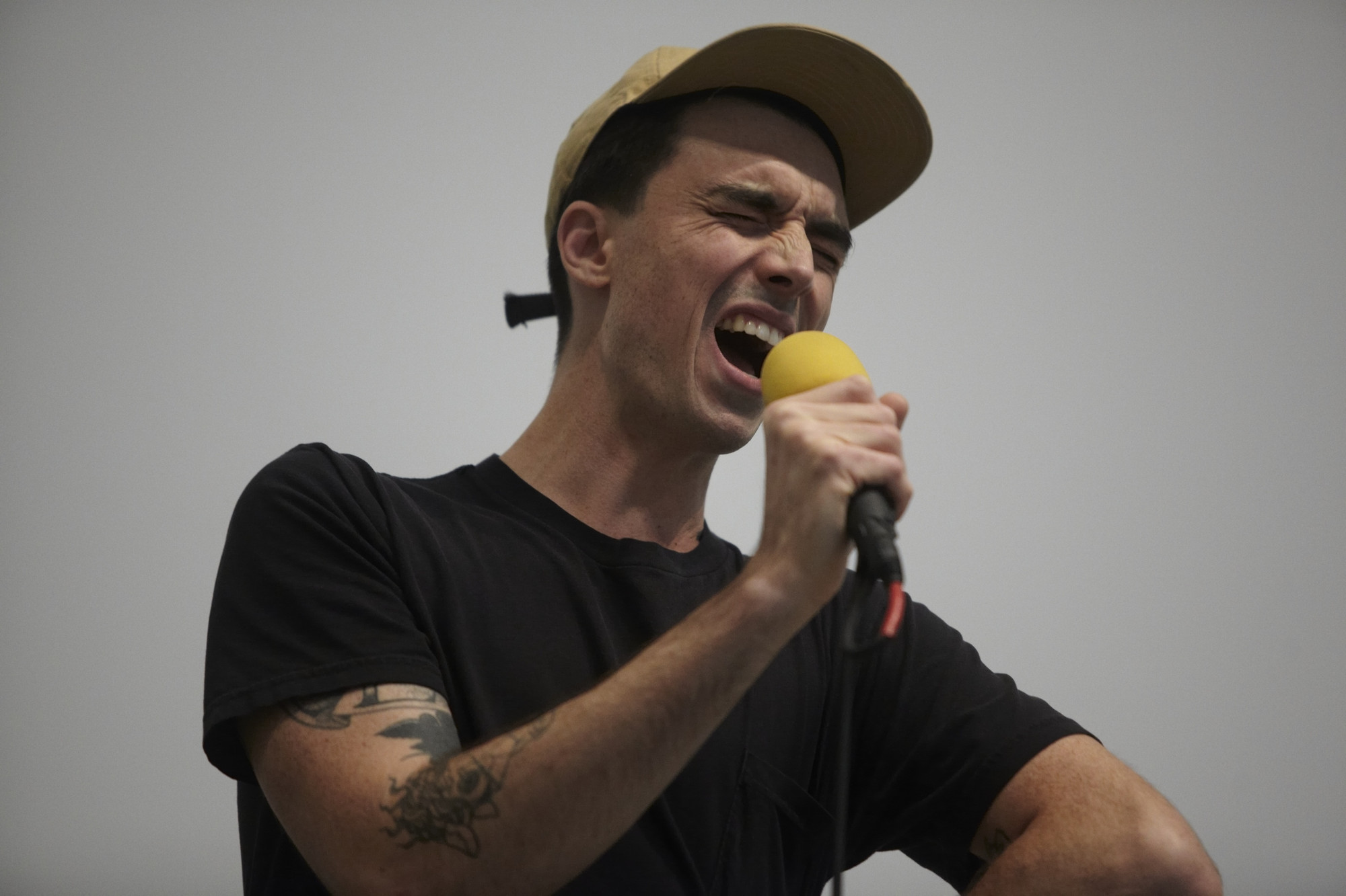 View of the performance, "And Martin" by Brendan Fowler in conjunction ...