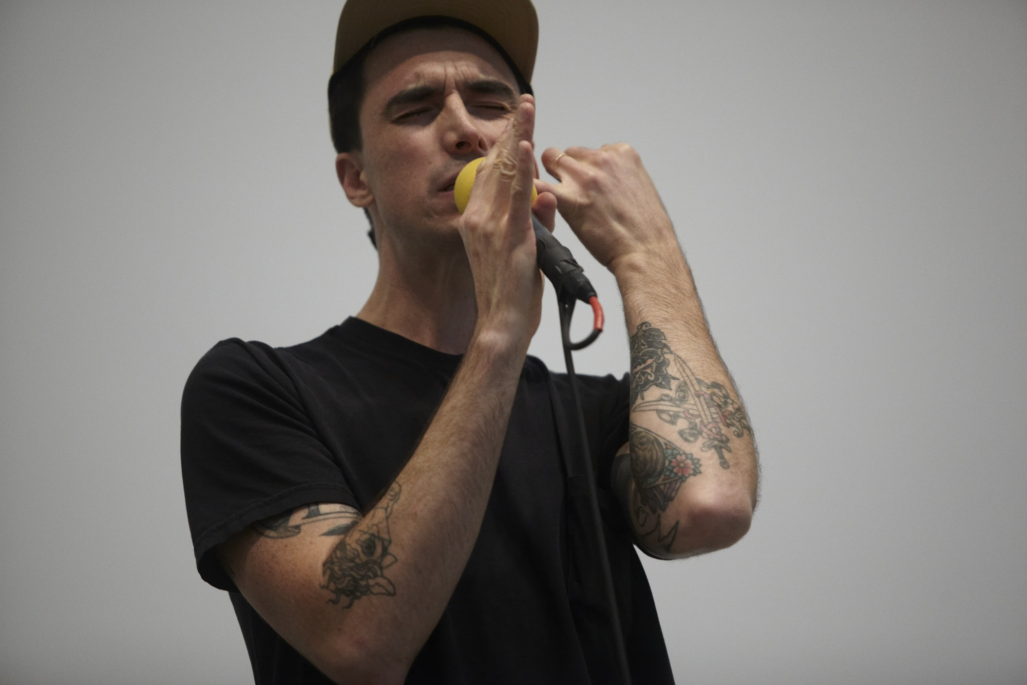 View of the performance, "And Martin" by Brendan Fowler in conjunction ...