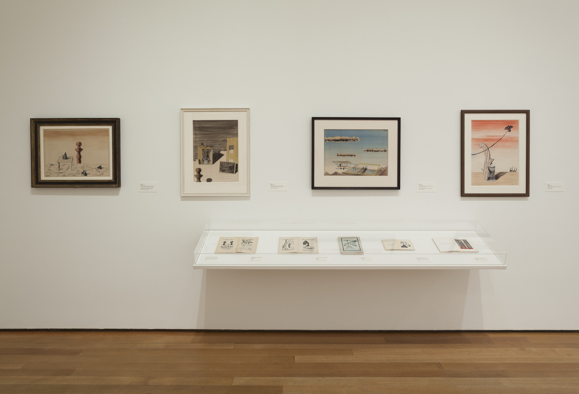 Installation view of the exhibition "Magritte: The Mystery of the ...