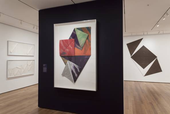 Dorothea Rockburne. Golden Section Painting: Square Separated by ...