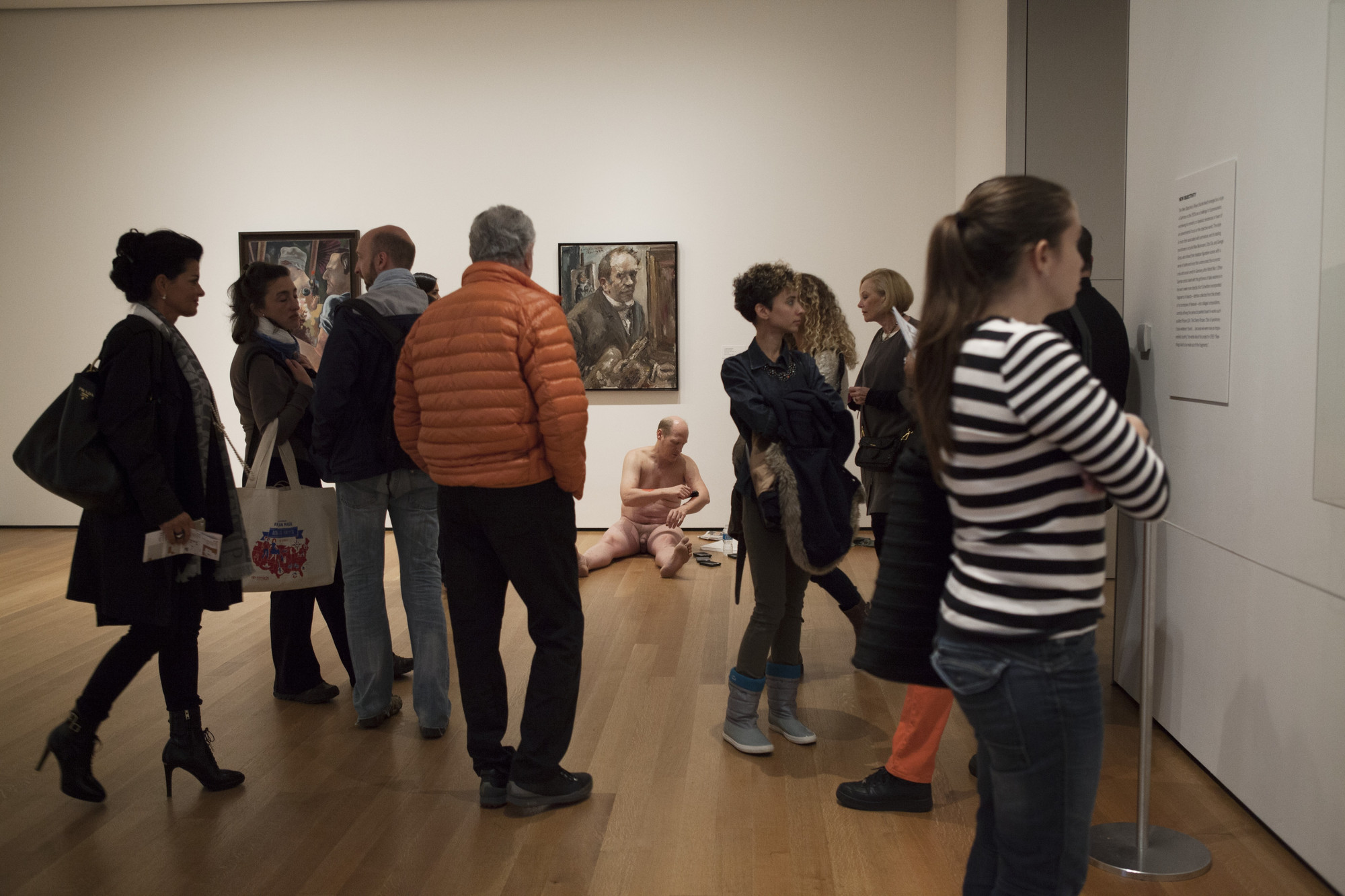 View of the performance, "20 Dancers for the XX Century" in the series ...