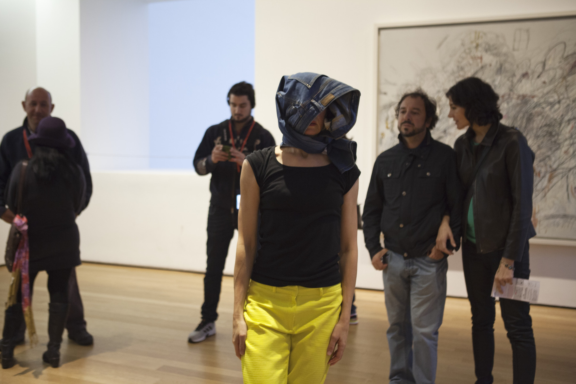 View of the performance, "20 Dancers for the XX Century" in the series ...