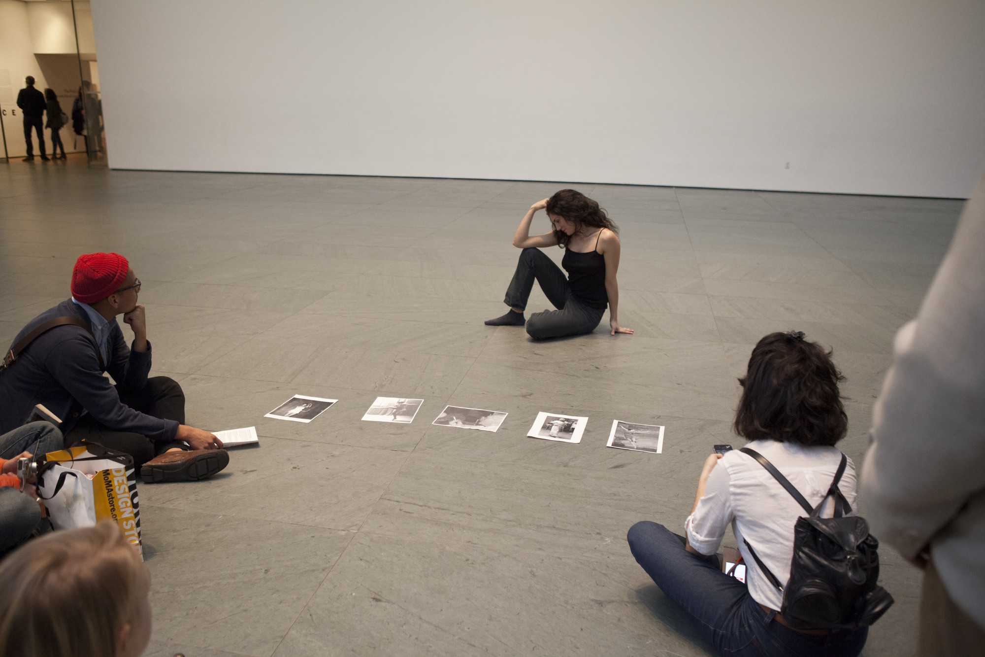 View of the performance, "20 Dancers for the XX Century" in the series ...