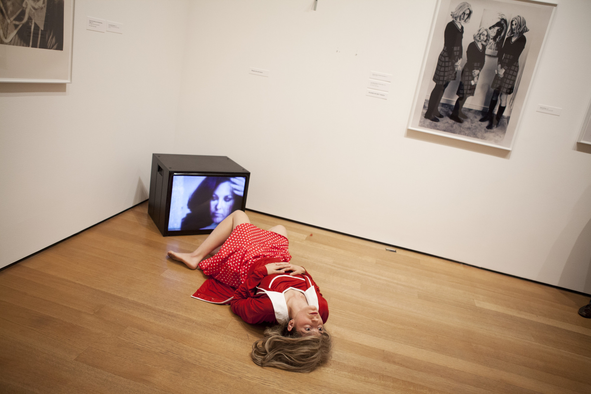 View of the performance, "20 Dancers for the XX Century" in the series ...