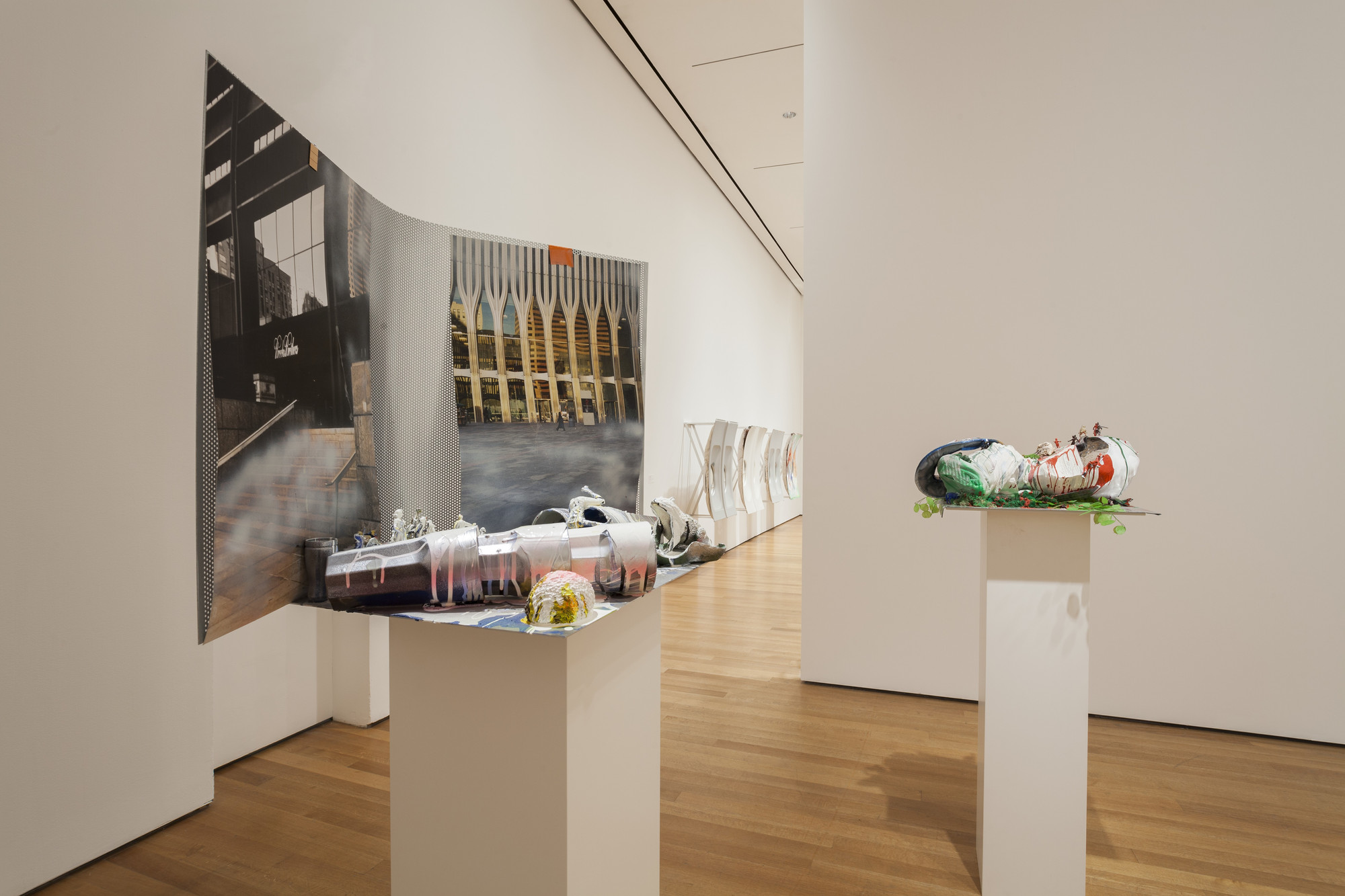 Installation view of the exhibition "Isa Genzken: Retrospective" | MoMA