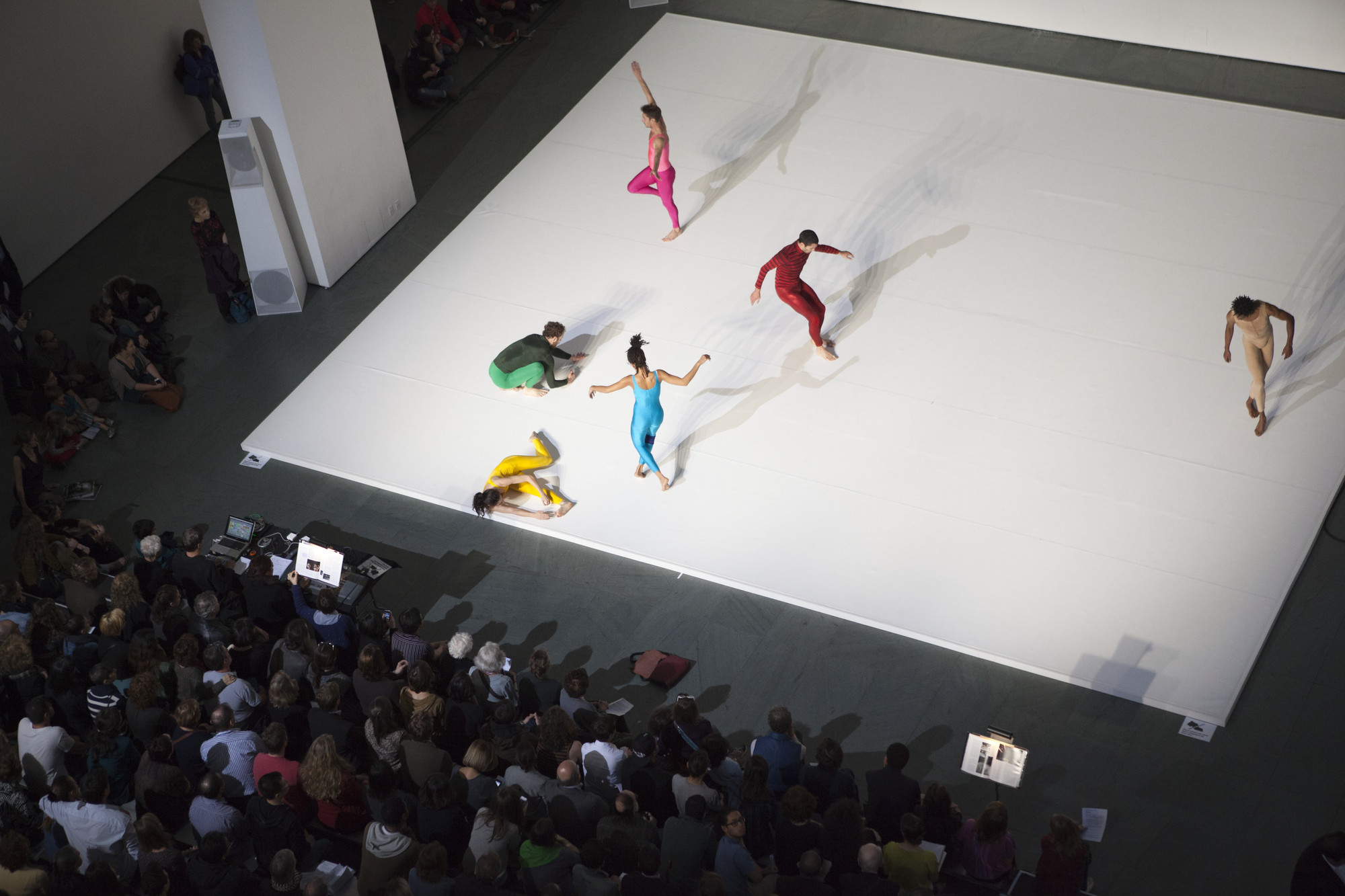 View of the performance, "Flip Book," in the series, "Musée de la danse ...