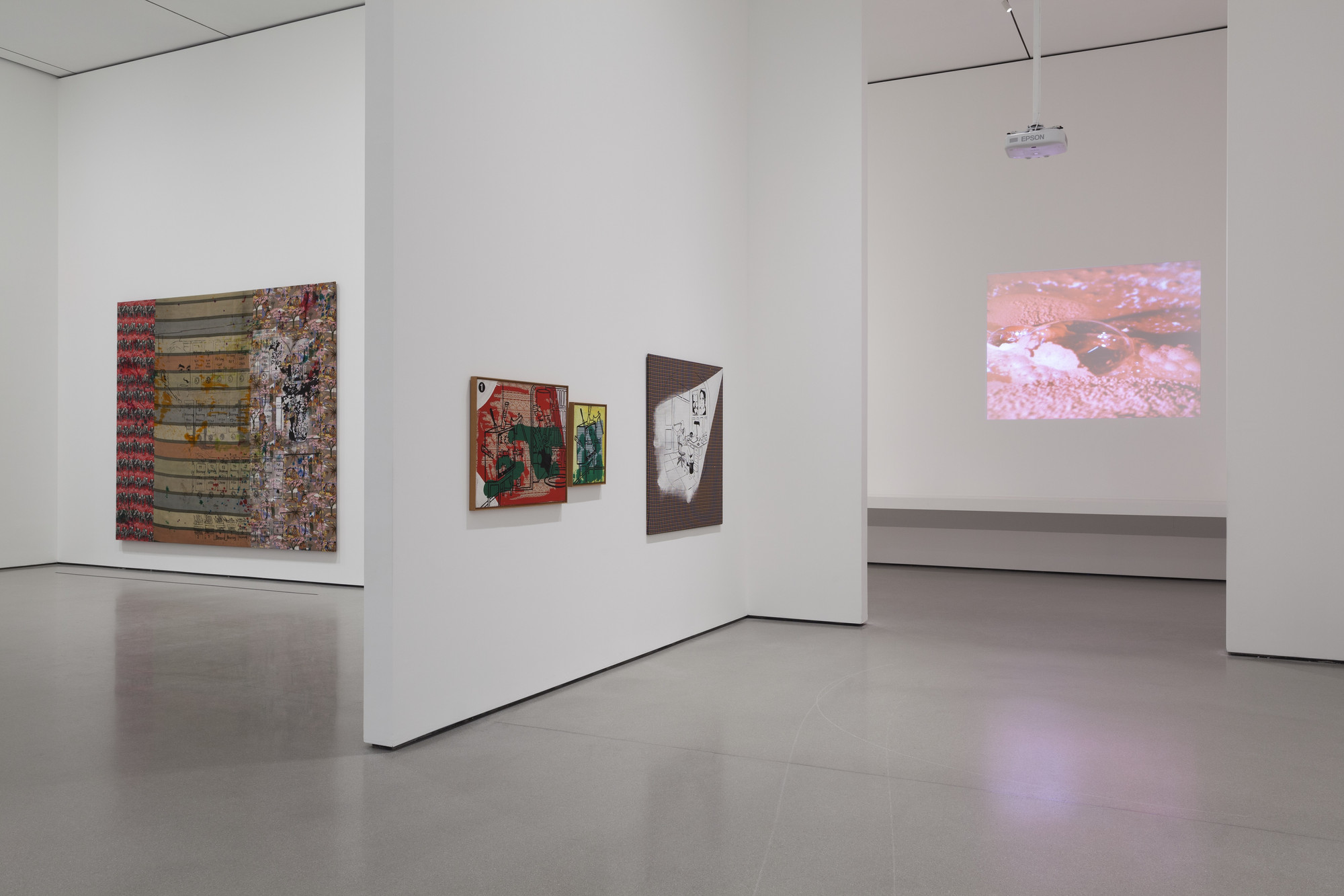 Installation view of the exhibition "Alibis: Sigmar Polke 1963-2010" | MoMA