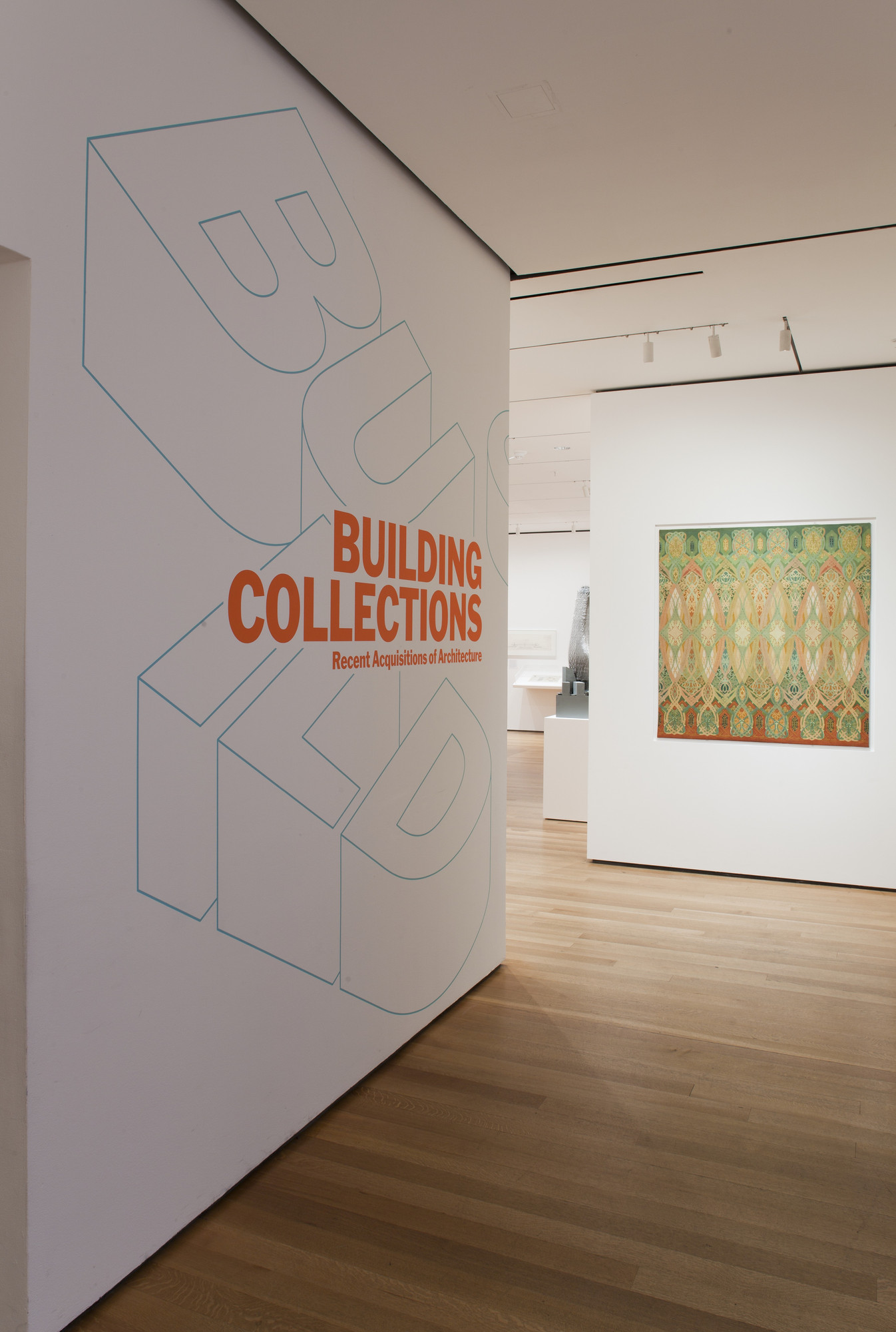 Installation view of the exhibition "Building Collections: Recent ...