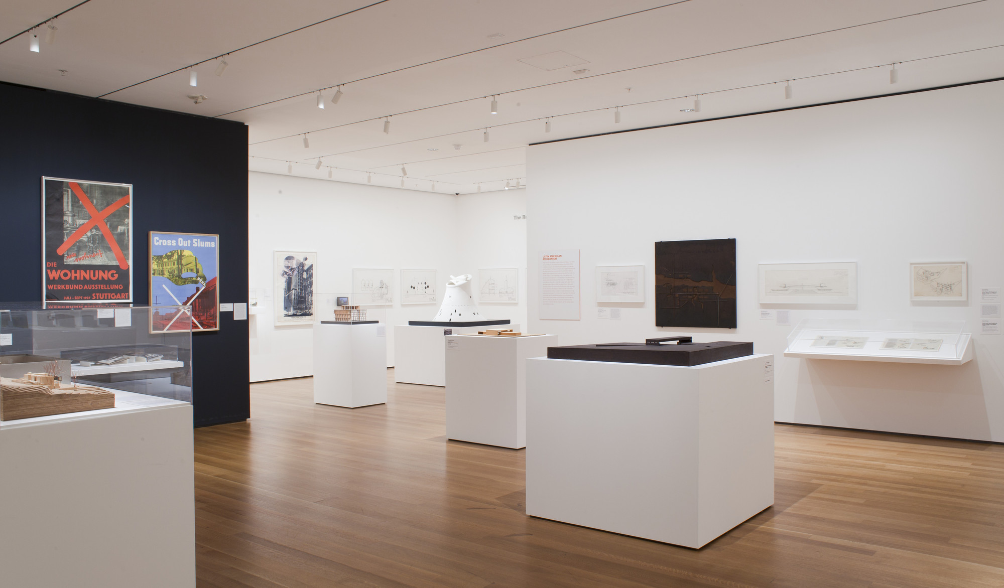 Installation view of the exhibition "Building Collections: Recent ...