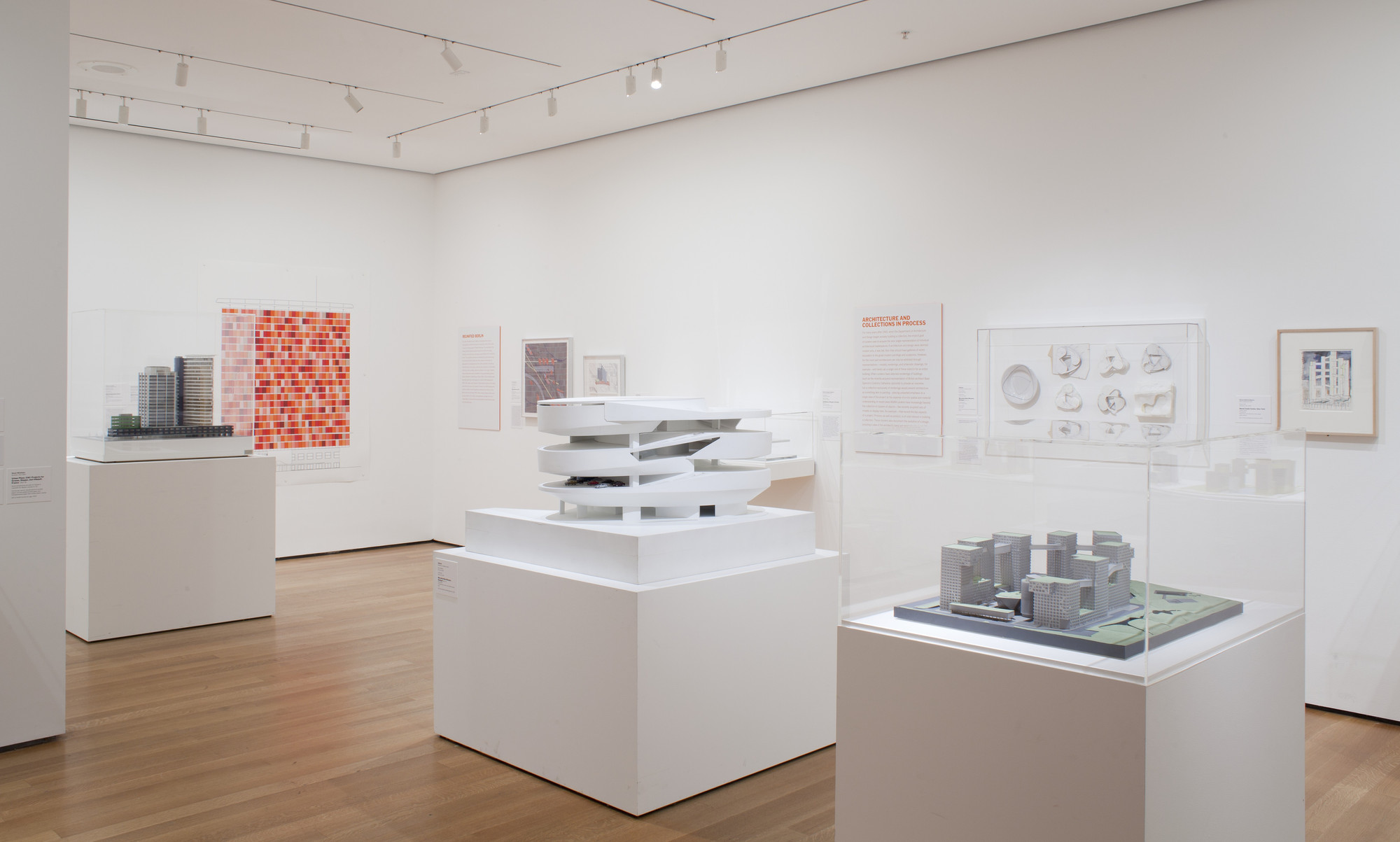 Installation view of the exhibition "Building Collections: Recent ...