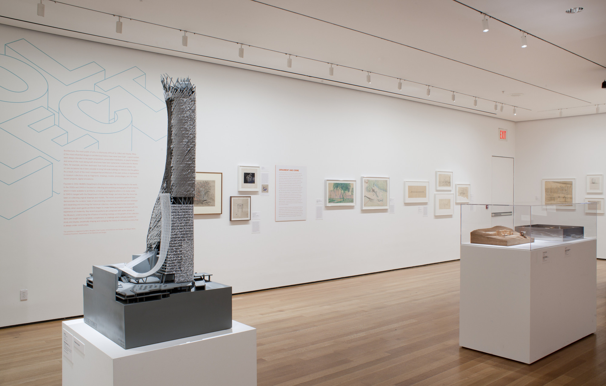 Installation view of the exhibition "Building Collections: Recent ...