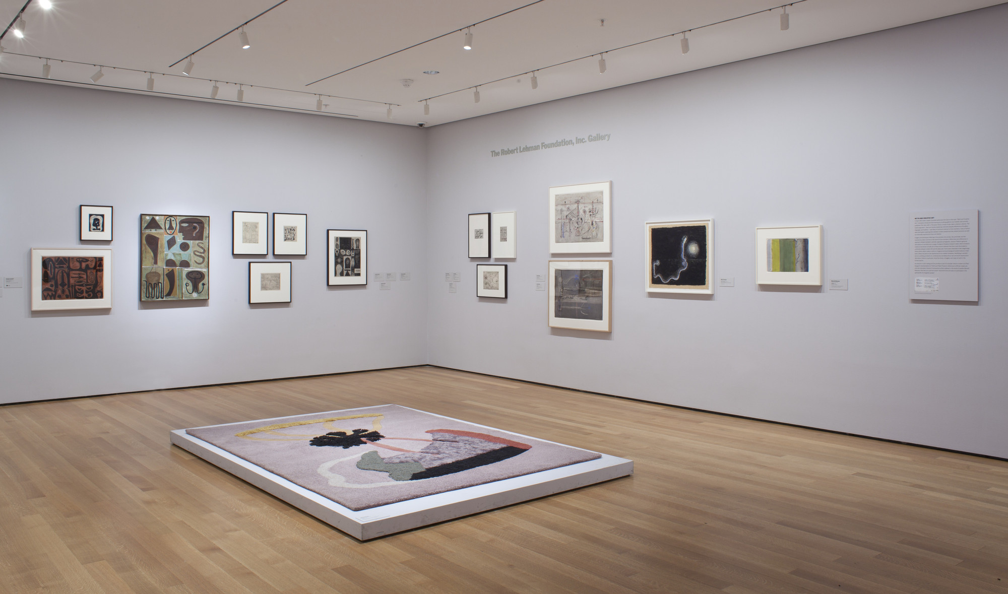 Installation view of the exhibition "Abstract Expressionist New York ...