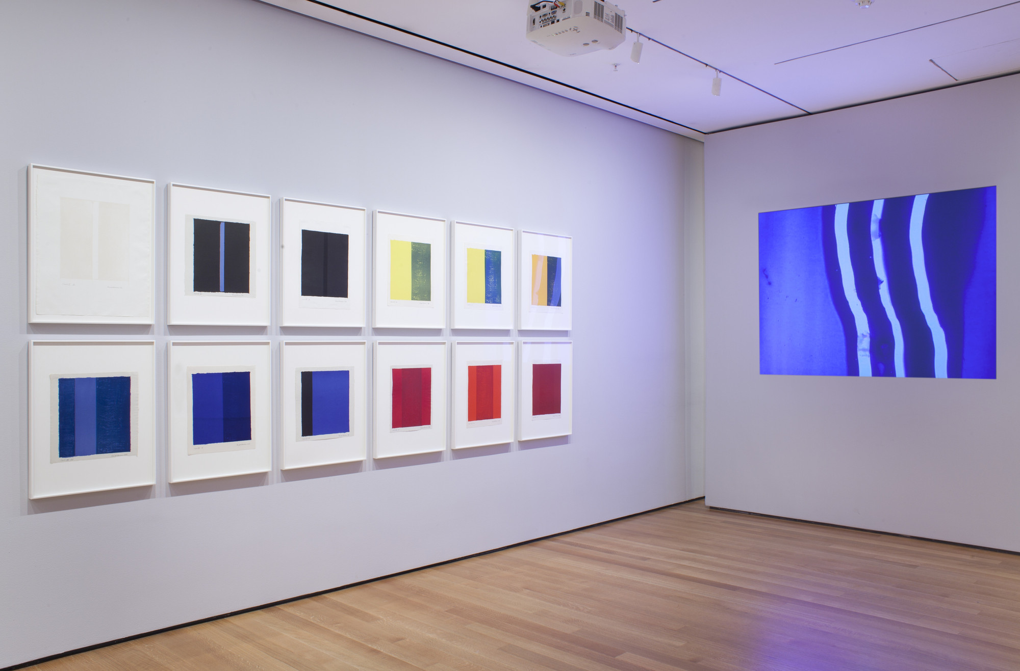 Installation view of the exhibition "Abstract Expressionist New York ...