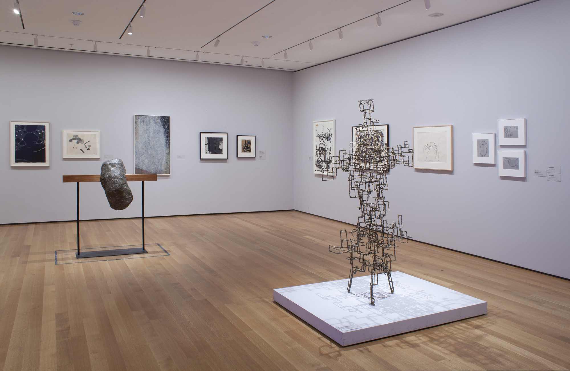Installation view of the exhibition "Abstract Expressionist New York ...