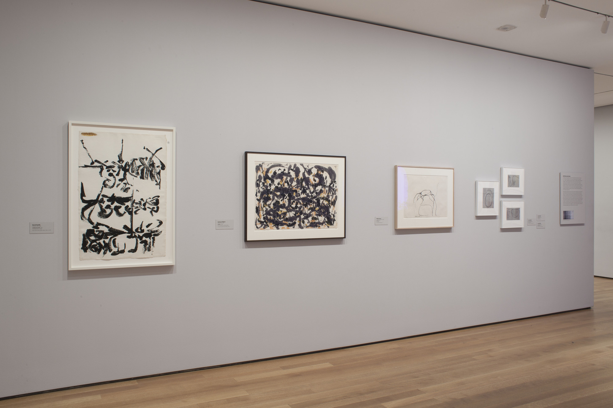 Installation view of the exhibition "Abstract Expressionist New York ...