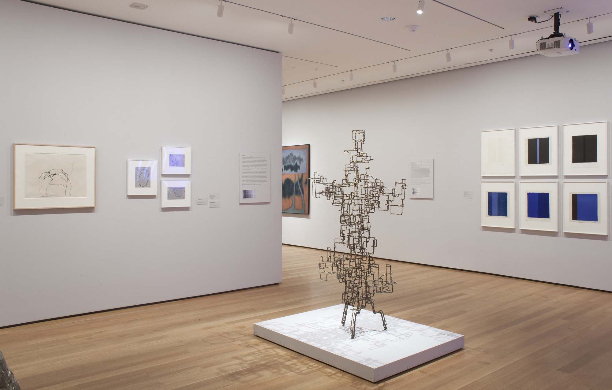 Installation view of the exhibition "Abstract Expressionist New York ...