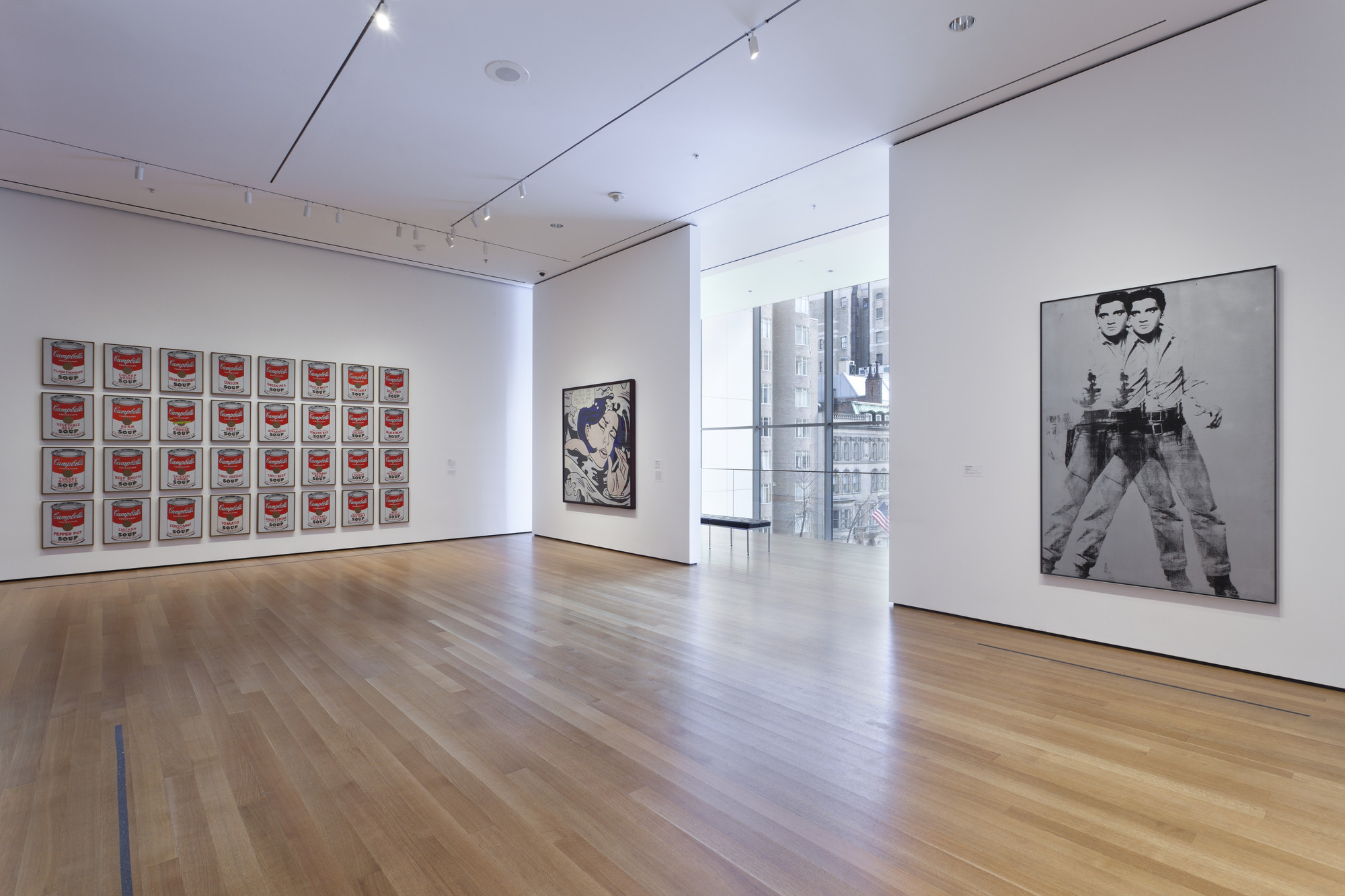Installation view of the exhibition "On to Pop" | MoMA