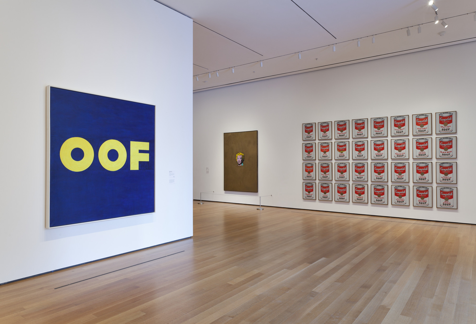 Installation view of the exhibition "On to Pop" | MoMA