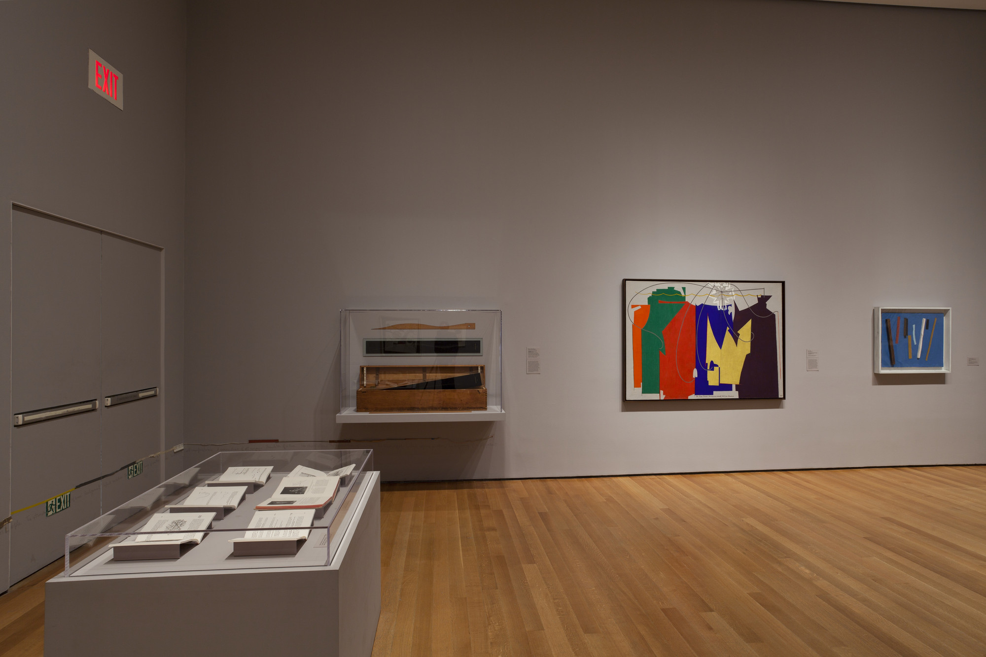 Installation view of the exhibition "On Line: Drawing Through the ...
