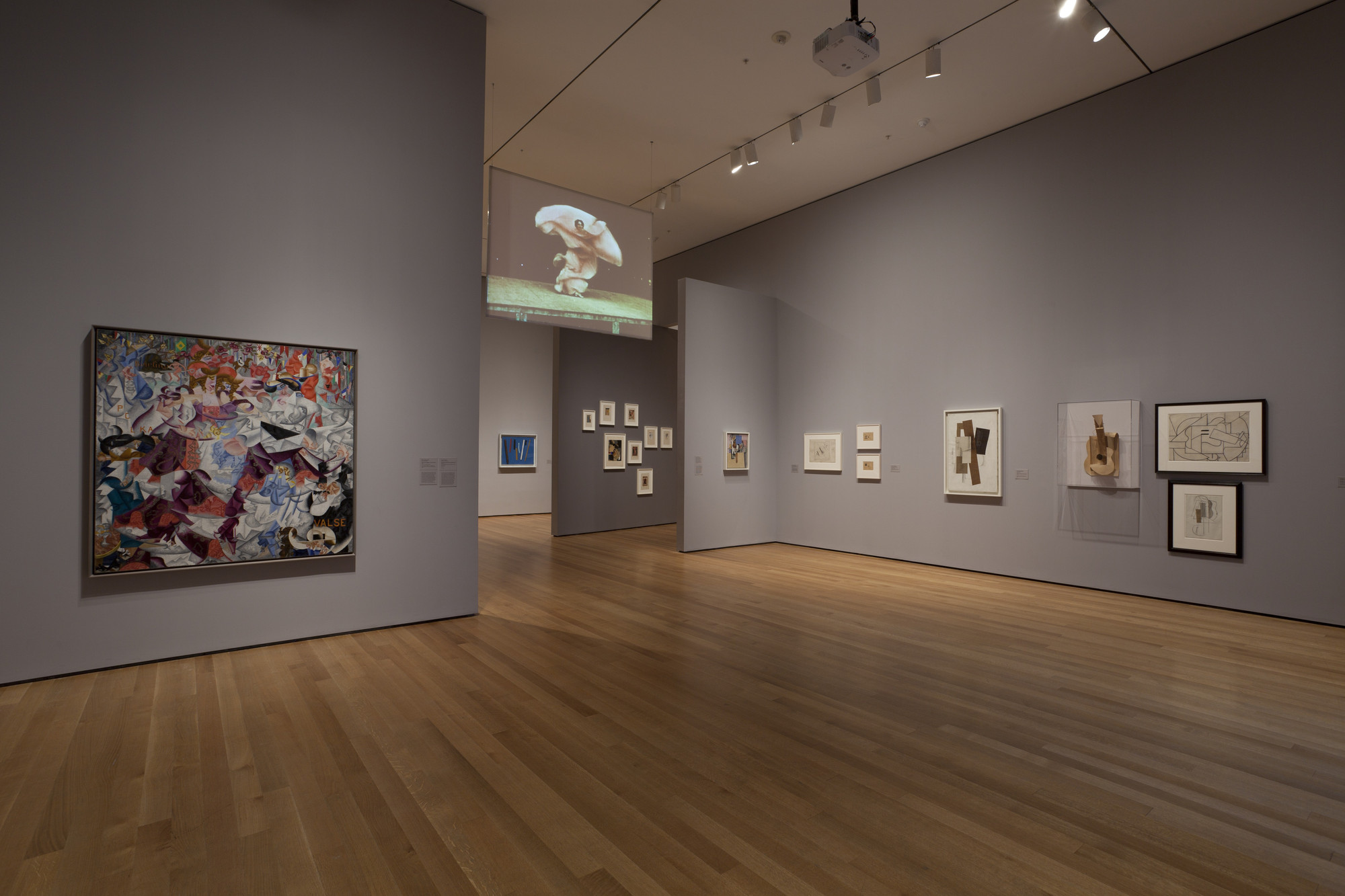 Installation view of the exhibition "On Line: Drawing Through the ...