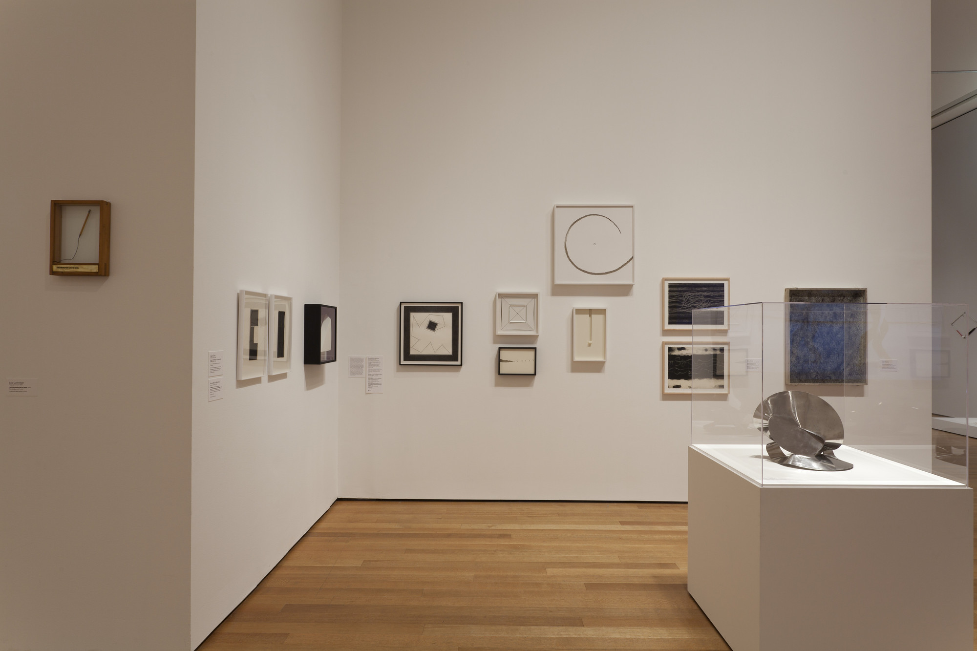 Installation view of the exhibition "On Line: Drawing Through the ...