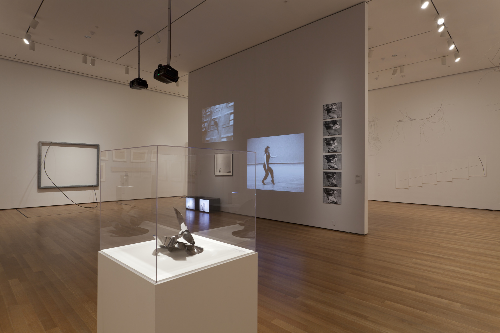 Installation view of the exhibition "On Line: Drawing Through the ...