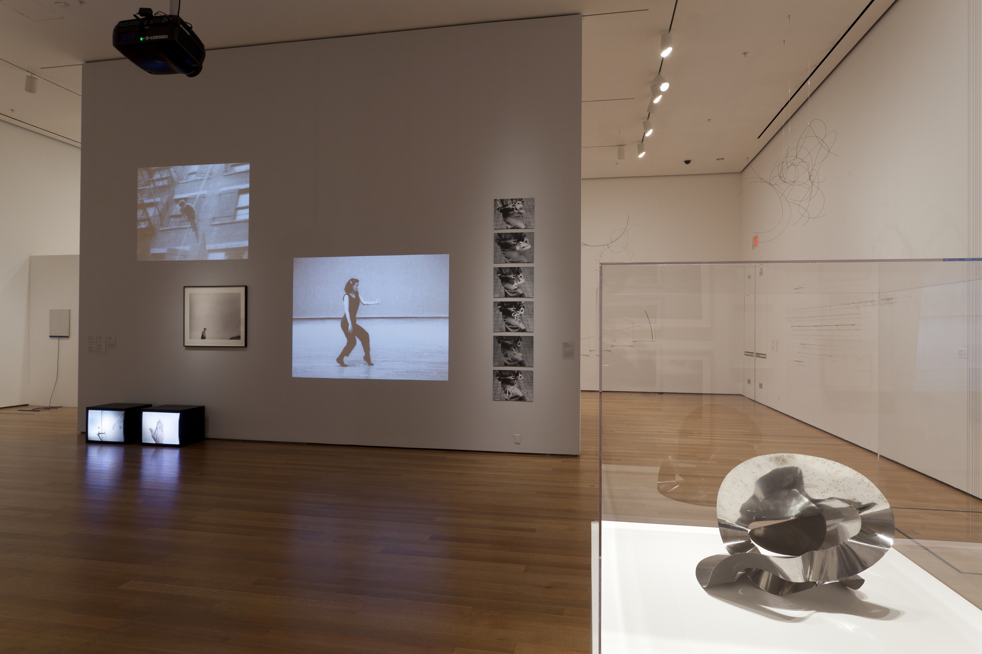 Installation view of the exhibition "On Line: Drawing Through the ...