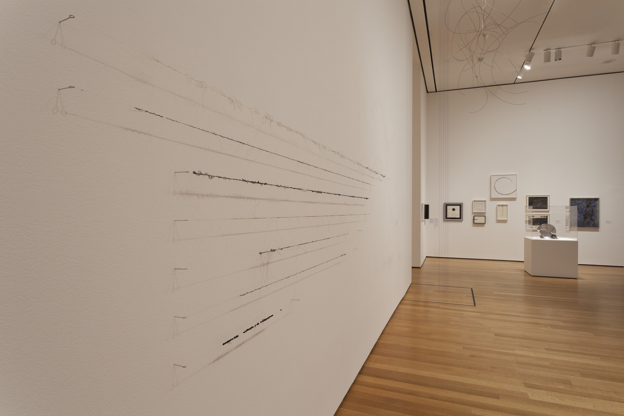 Installation view of the exhibition "On Line: Drawing Through the ...