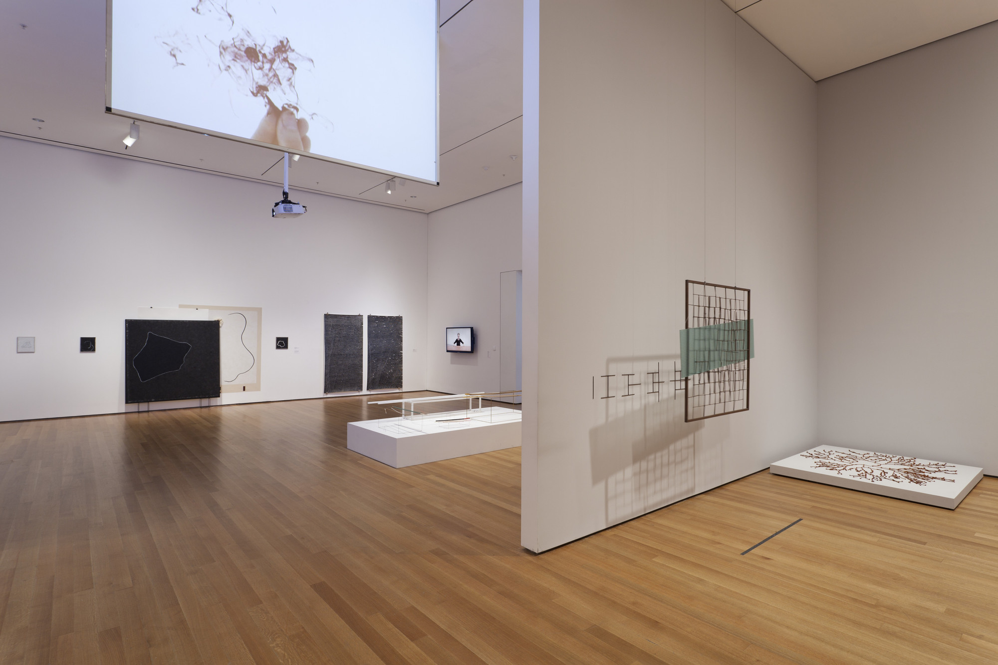 Installation view of the exhibition "On Line: Drawing Through the ...