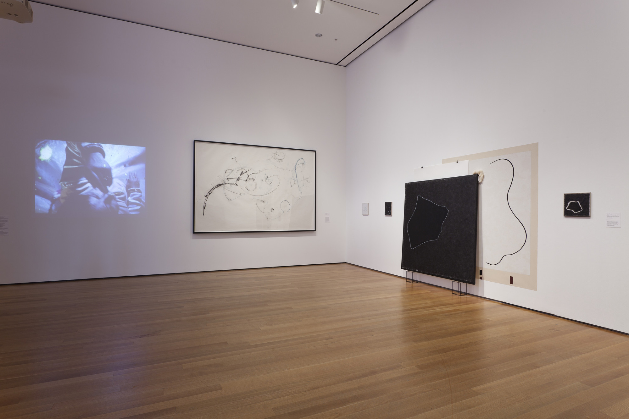 Installation view of the exhibition "On Line: Drawing Through the ...
