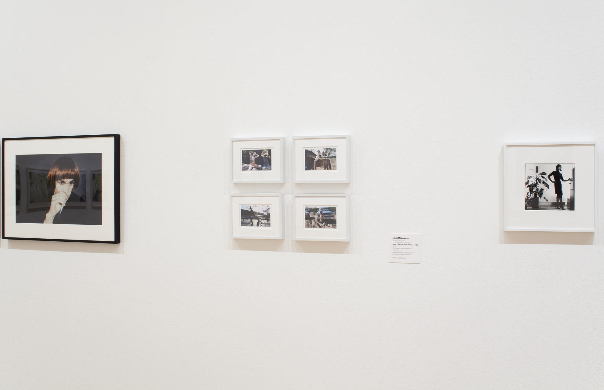 Installation view of the exhibition "Staging Action: Performance in ...